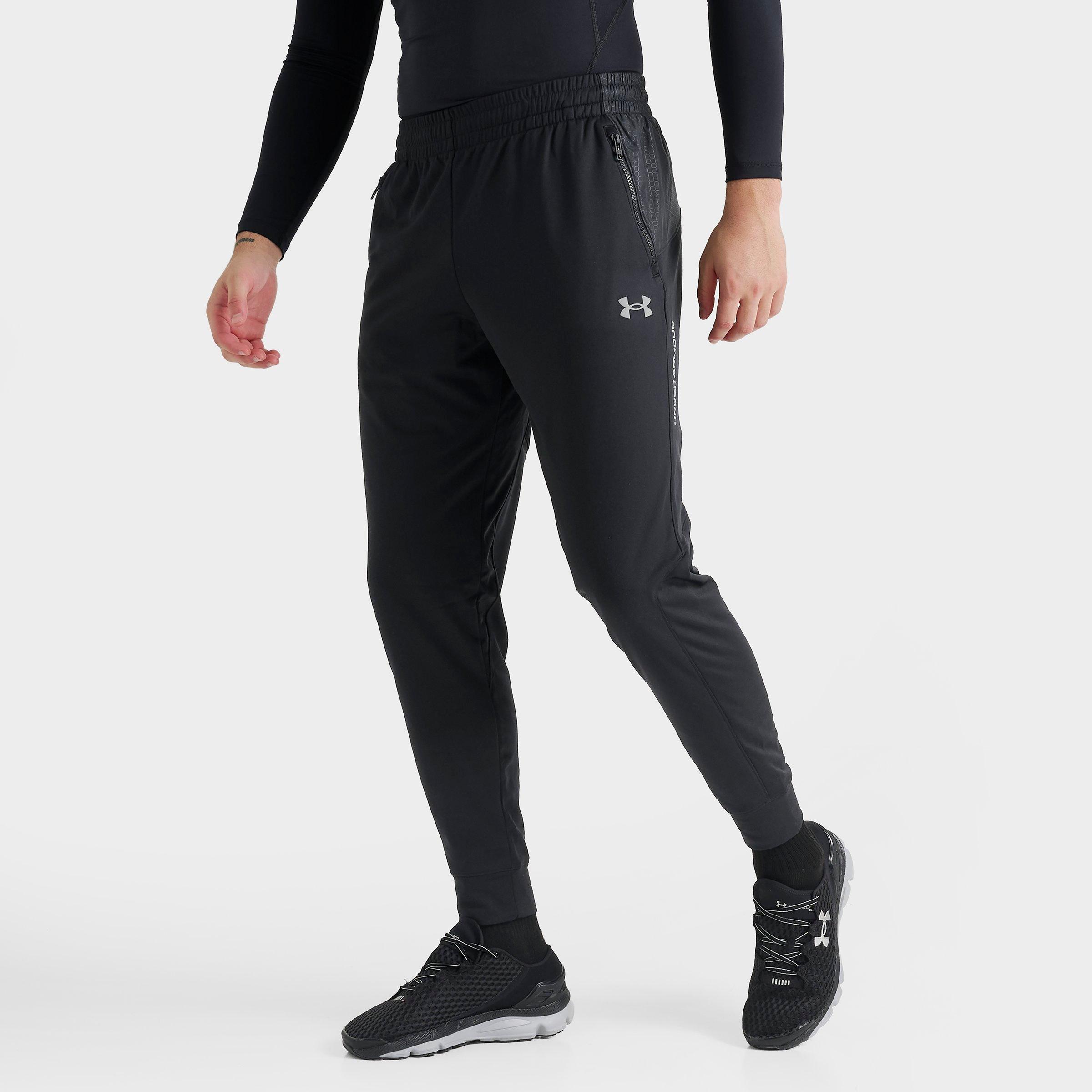 Click here for Under Armour Mens Brawler Track Pants in Black/Ste... prices