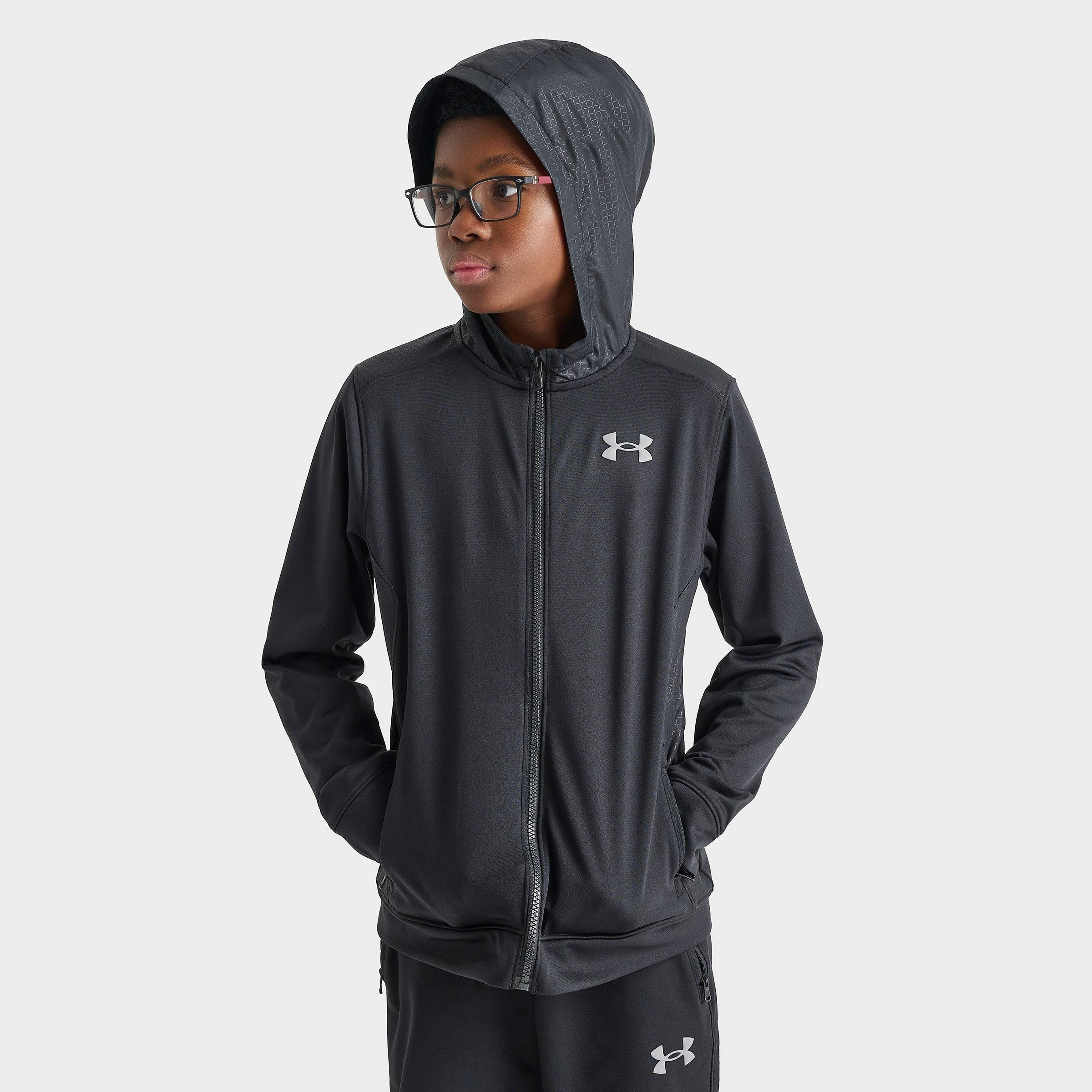 Click here for Under Armour Big Kids Brawler Full-Zip Hoodie in B... prices