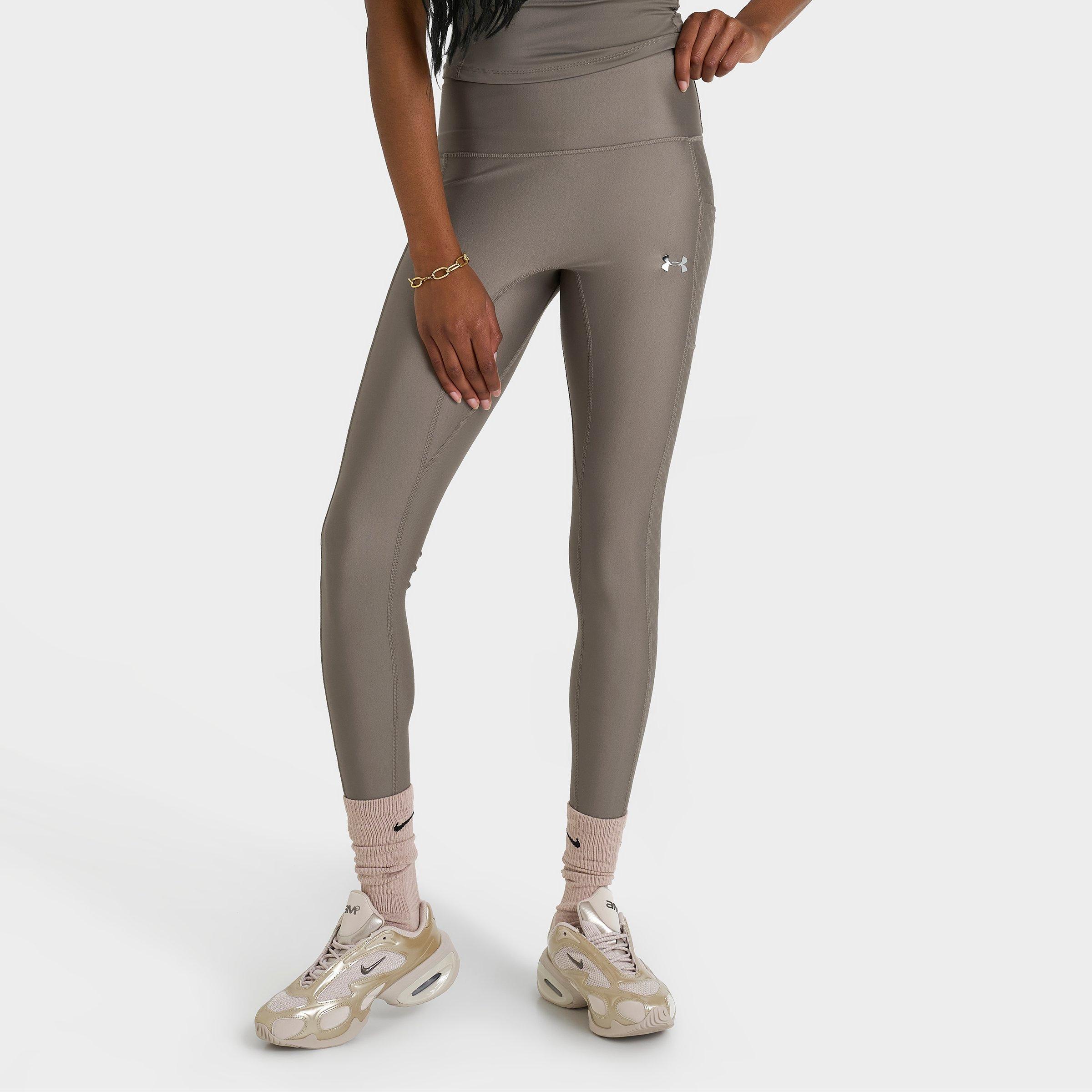 Click here for Under Armour Womens Emboss Leggings in Taupe Size:... prices