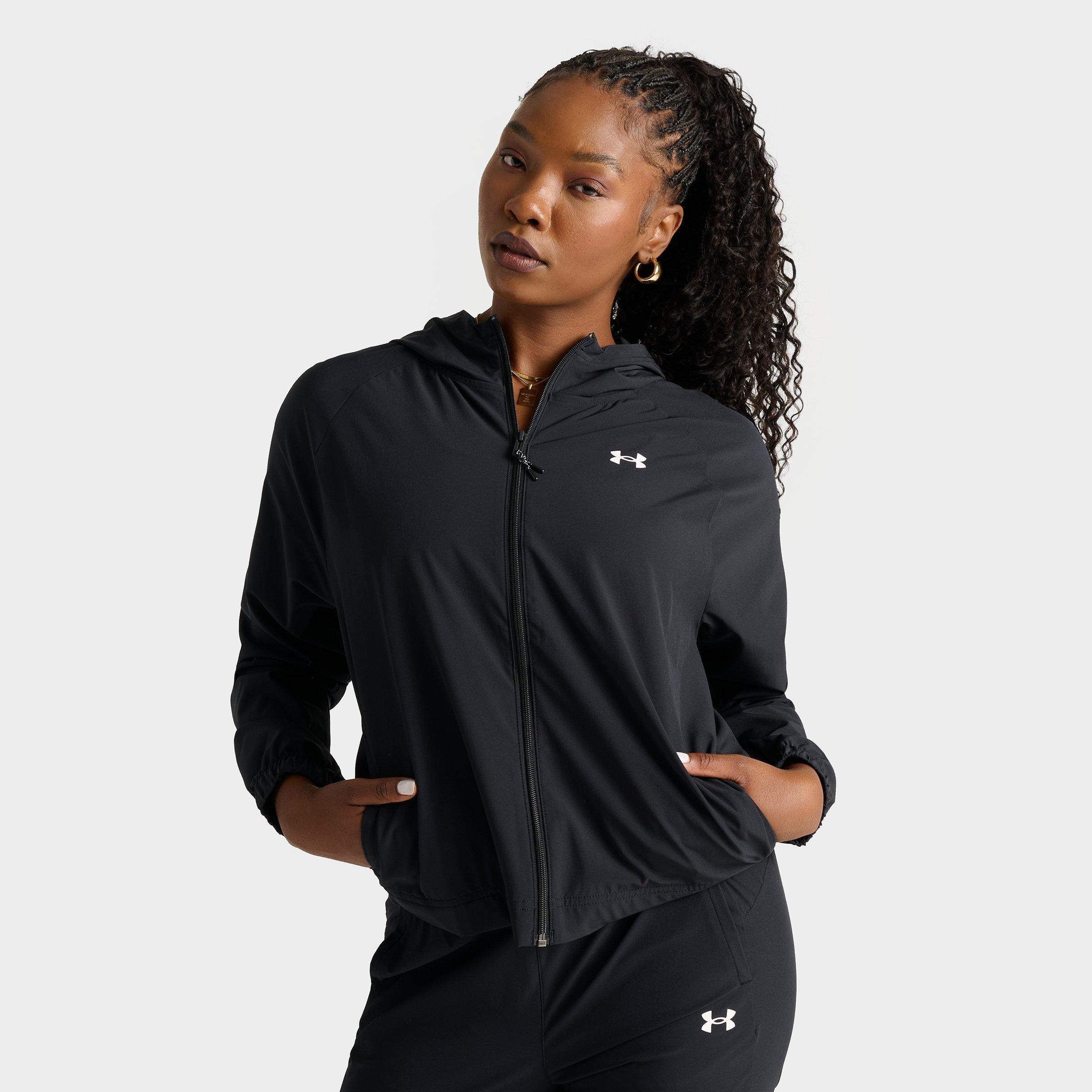 Click here for Under Armour Womens Woven Branded Jacket in Black... prices