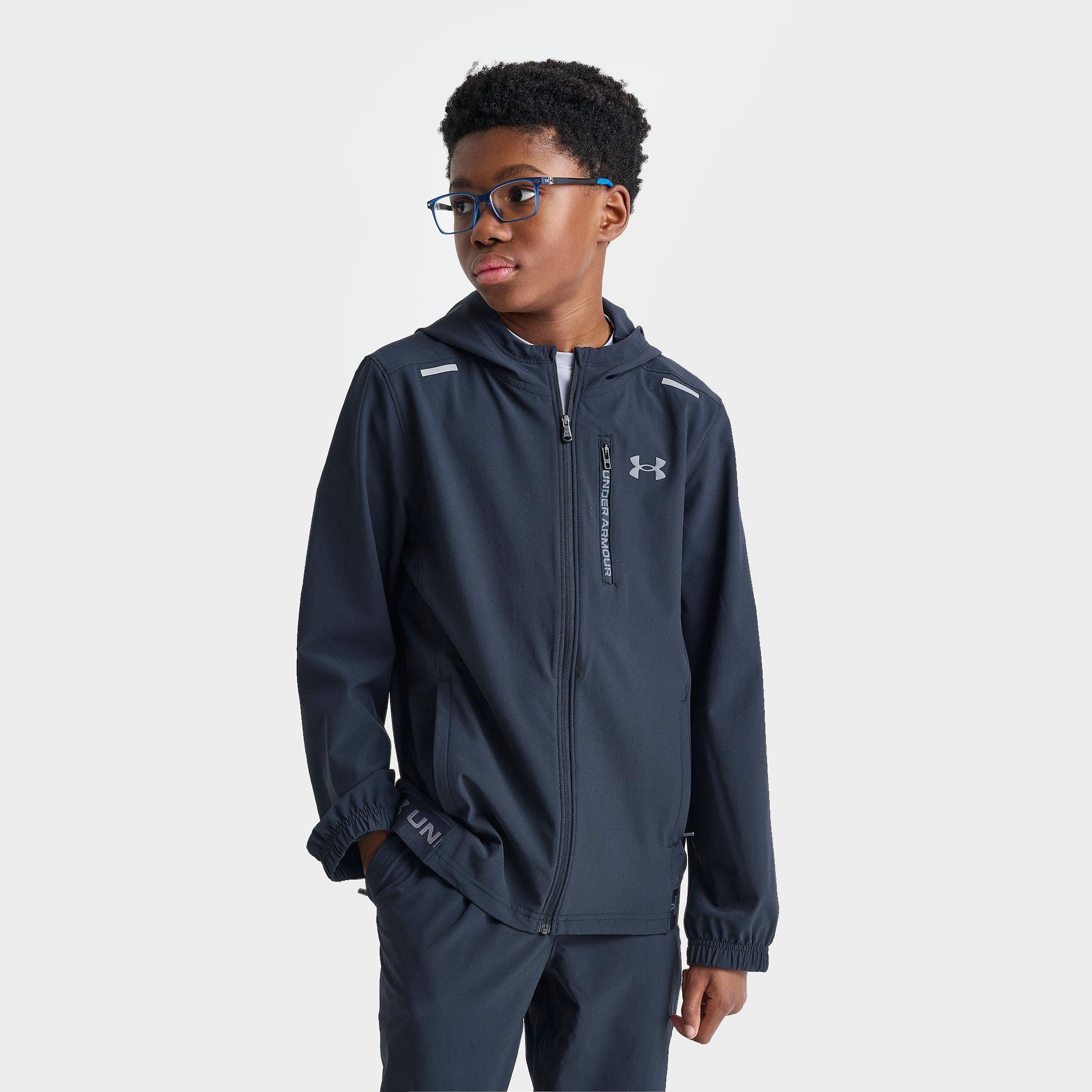 Click here for Under Armour Big Kids Vanish Full-Zip Jacket in Bl... prices