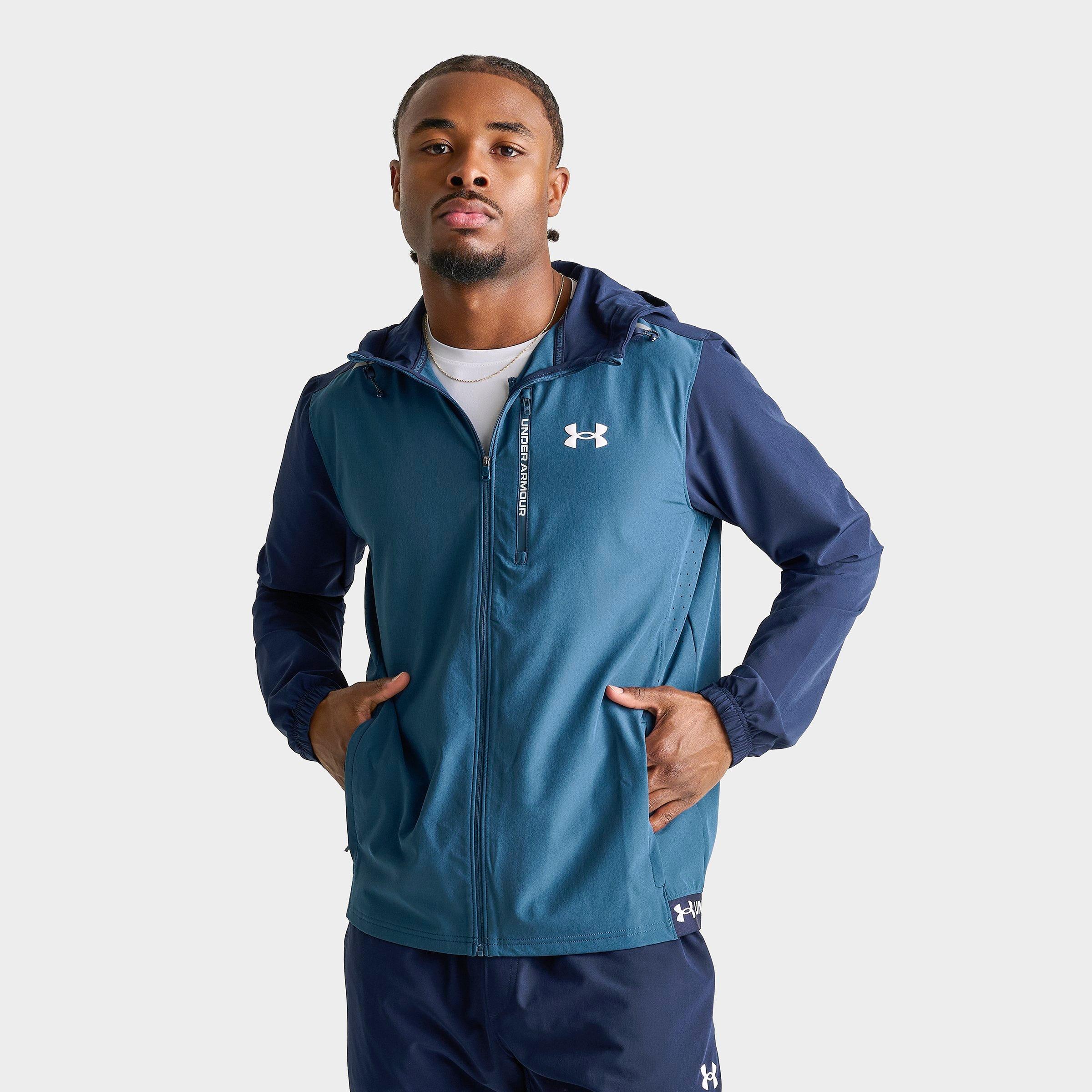 Click here for Under Armour Mens Vanish Utility Jacket in Wham Bl... prices