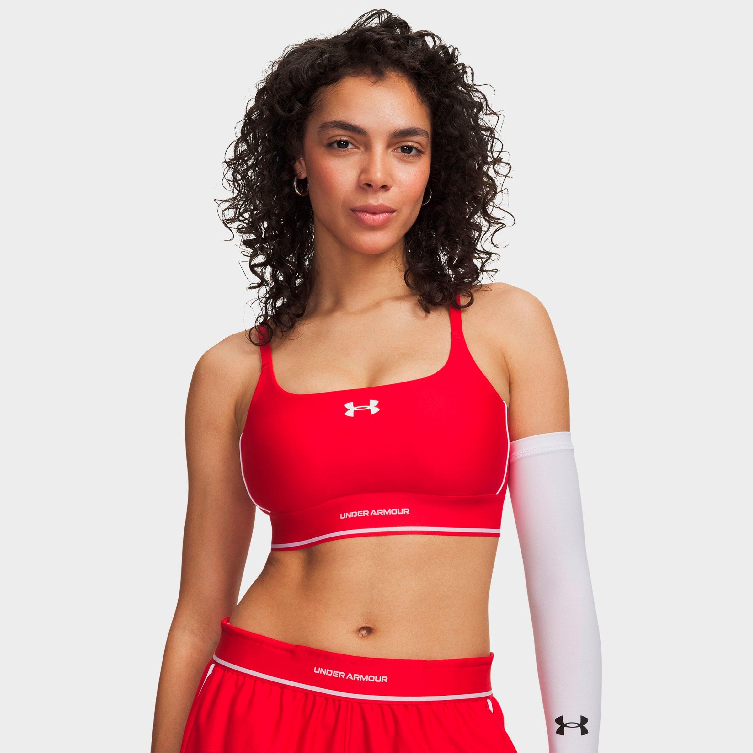 Click here for Under Armour Womens UA Tech Branded Bra Tank in Re... prices