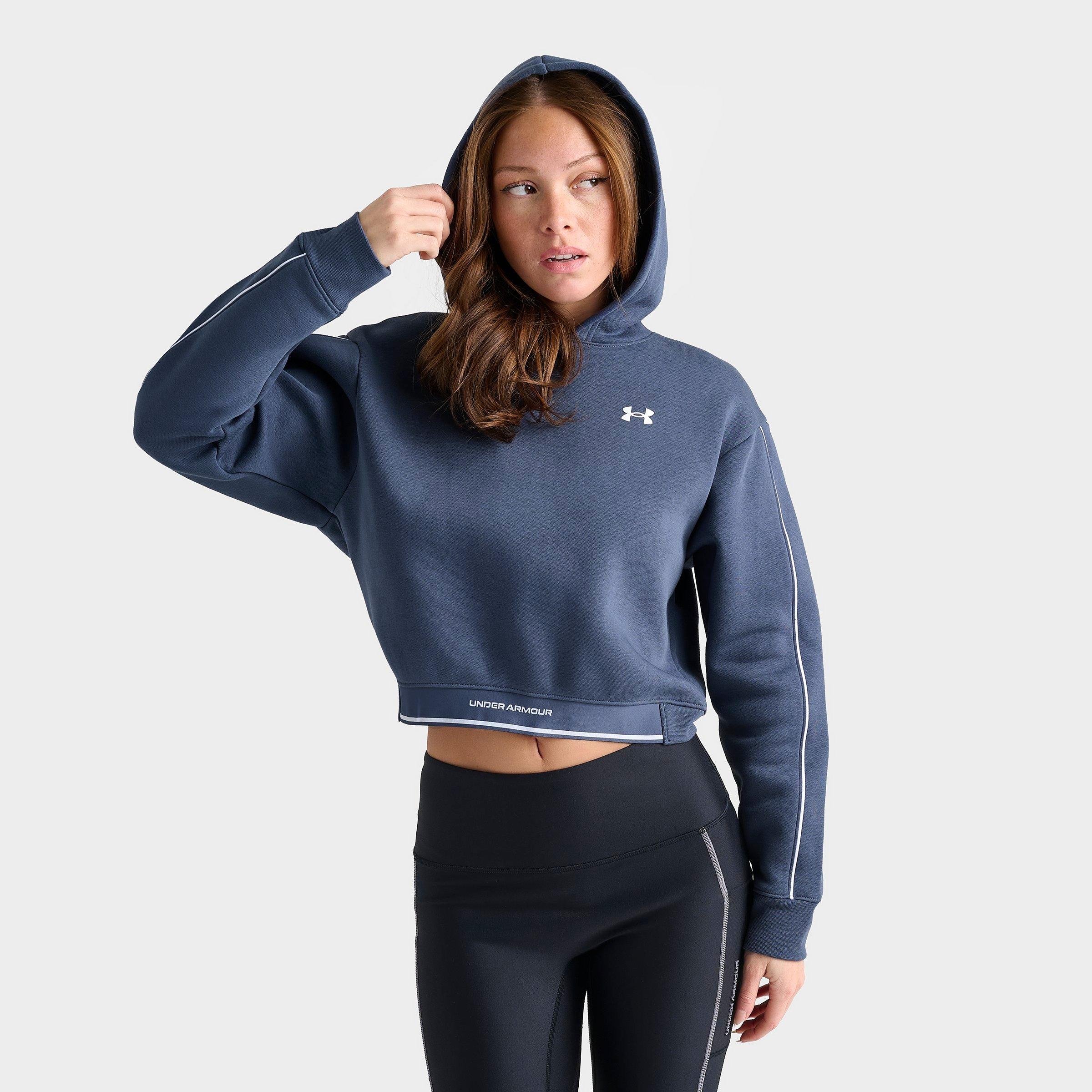 Click here for Under Armour Womens Piping Cropped Pullover Hoodie... prices