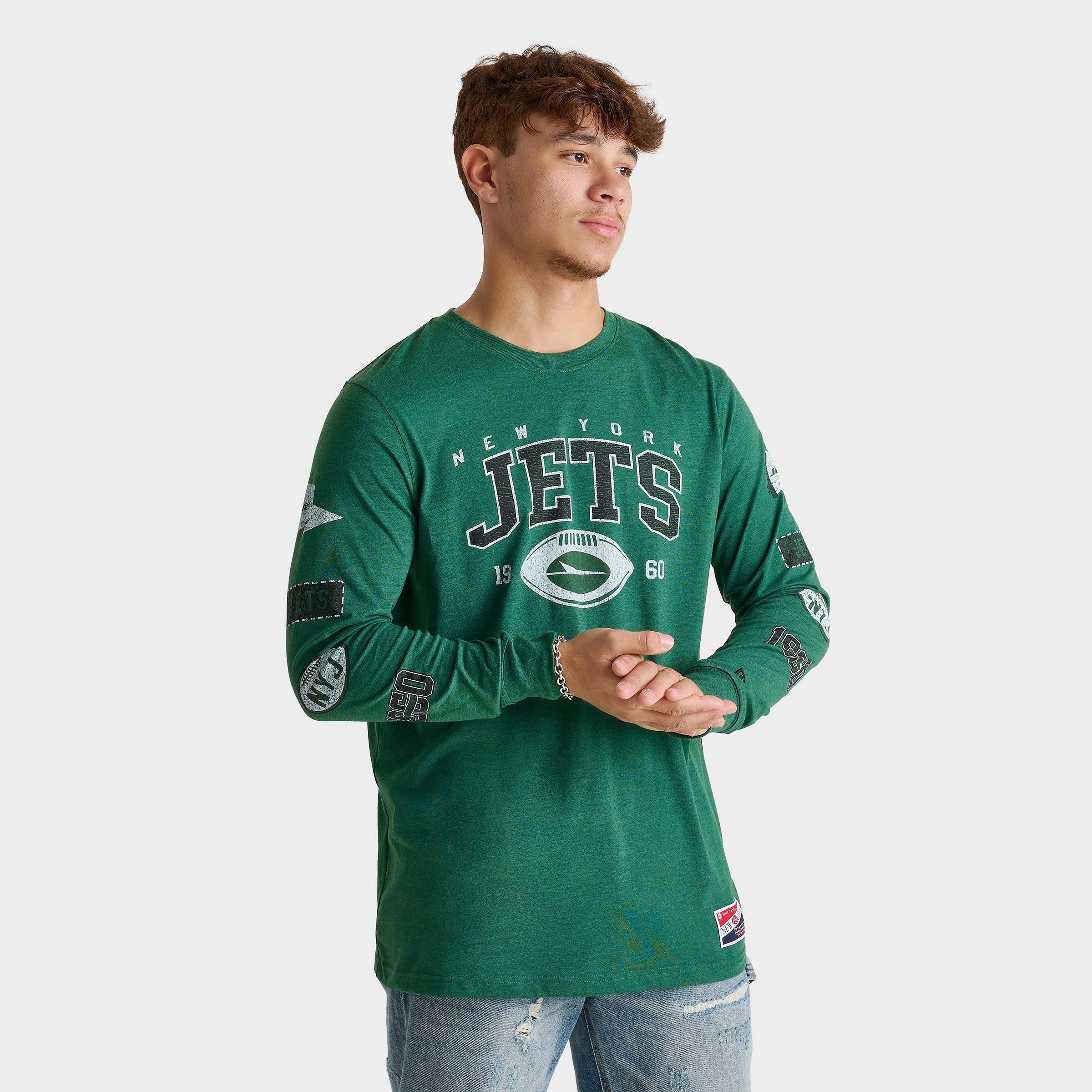 Click here for New Era Mens New York Jets NFL Logo Stack Long-Sle... prices