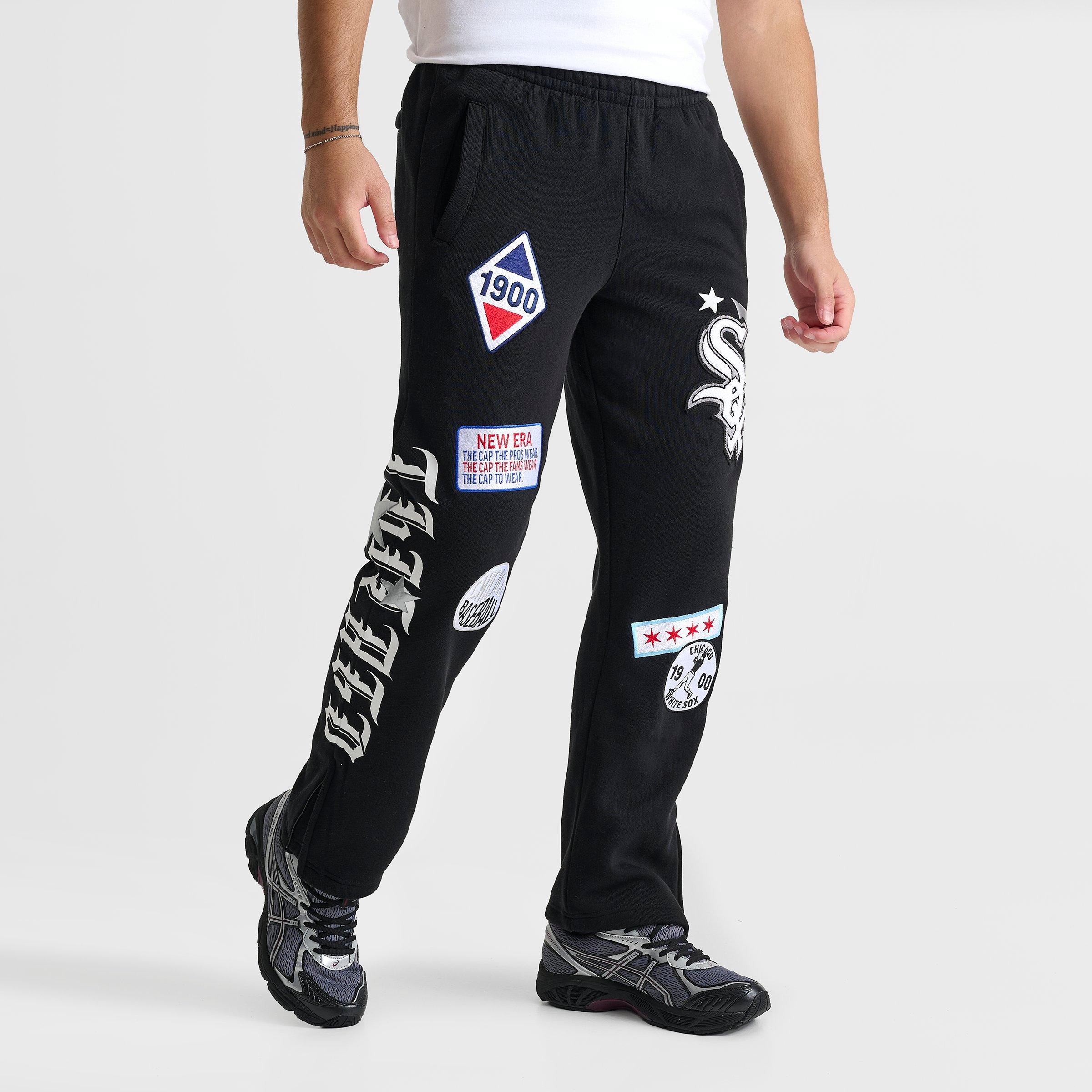 Click here for New Era Mens Chicago White Sox MLB Patch Sweatpant... prices