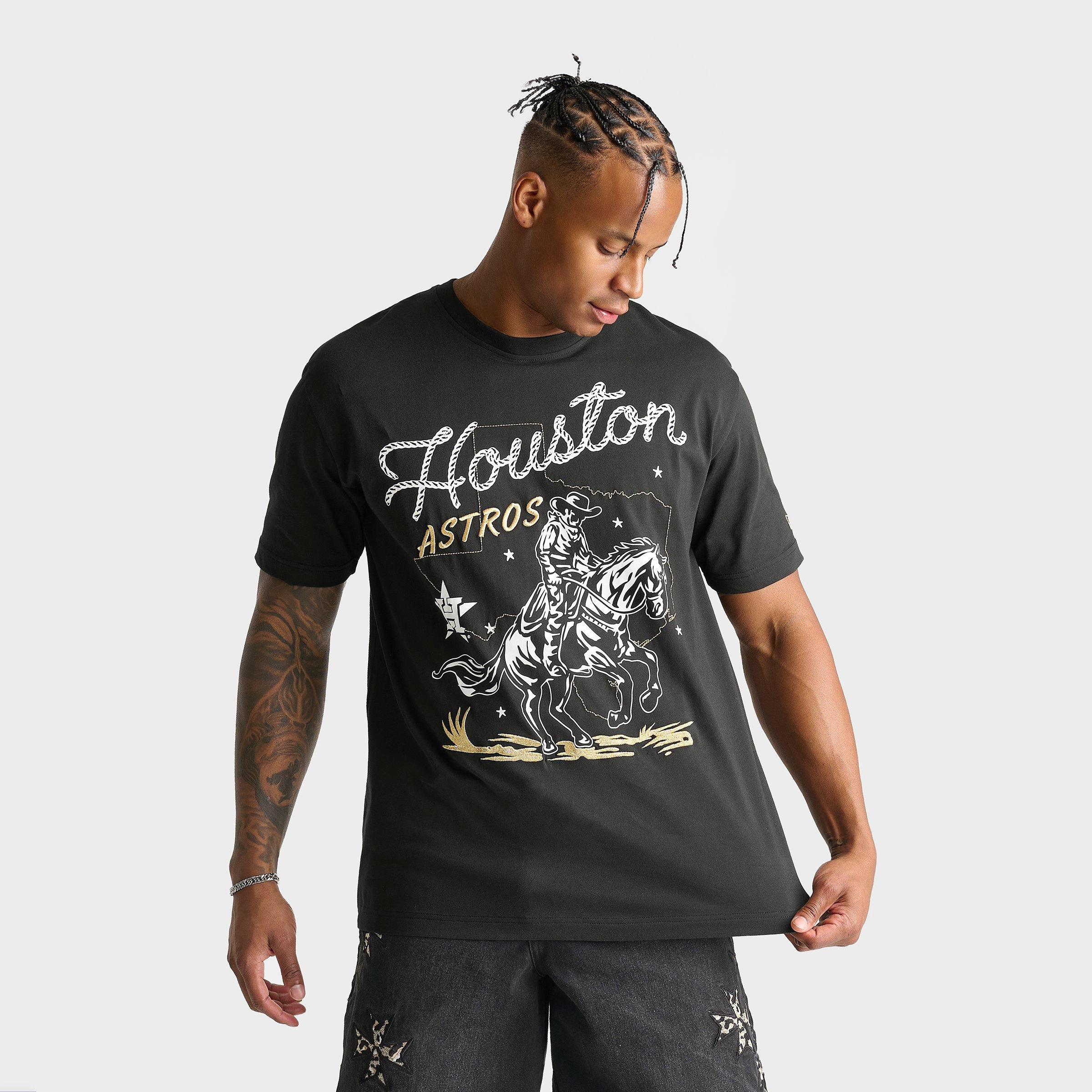 Click here for New Era Mens Houston Astros MLB Cowboy Graphic T-S... prices