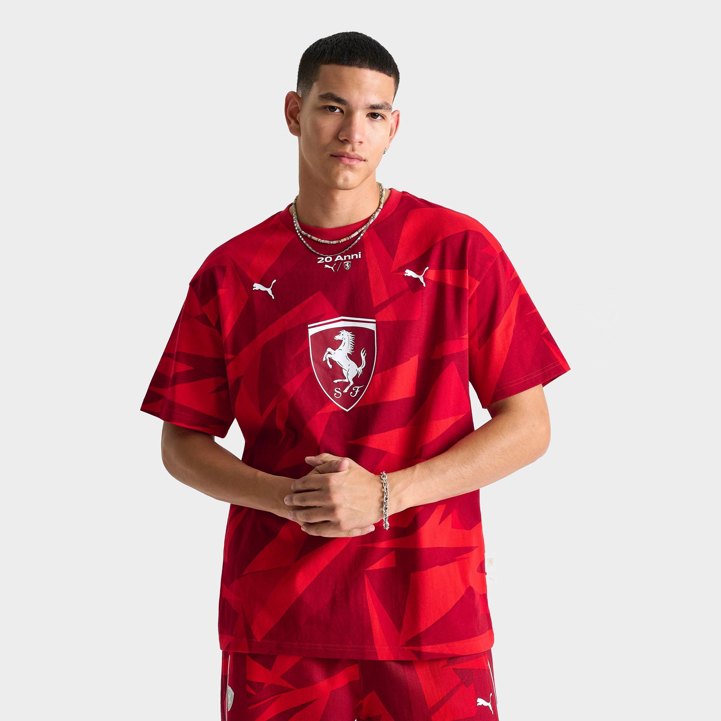 Click here for PUMA Mens Scuderia Ferrari HP 20 Years of Red T-Sh... prices