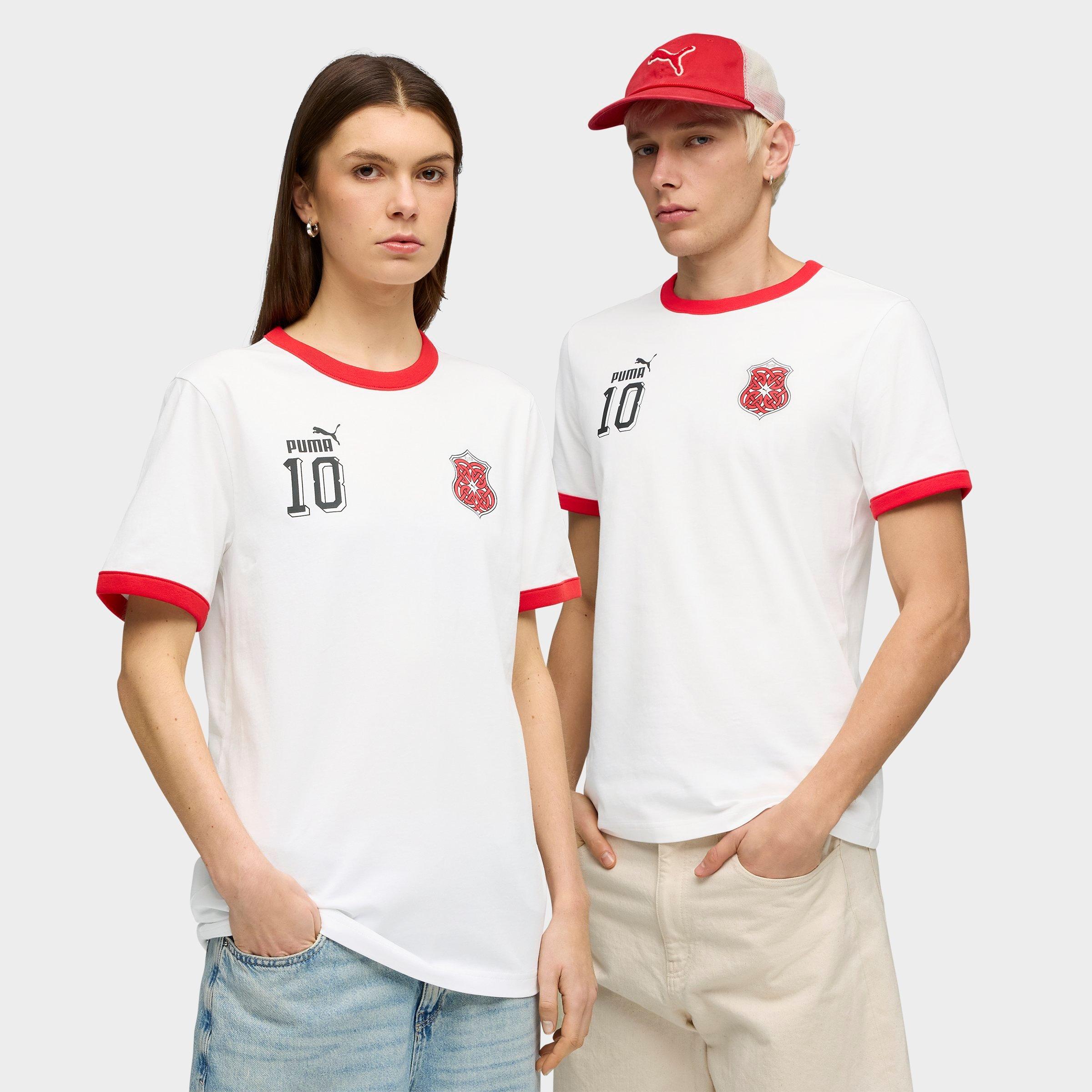 Click here for PUMA Mens Future Archive Ringer T-Shirt in Puma Wh... prices