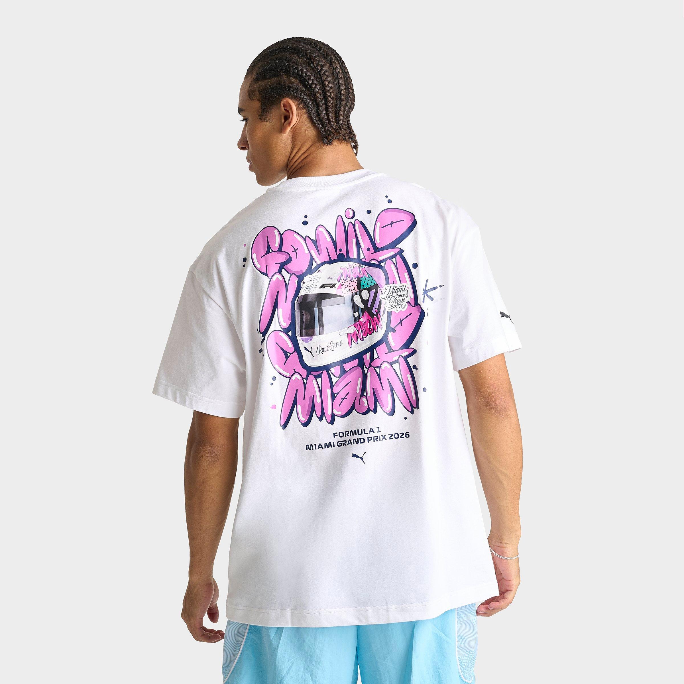 Click here for PUMA Mens F1 Miami Go Wild Graphic T-Shirt in Puma... prices