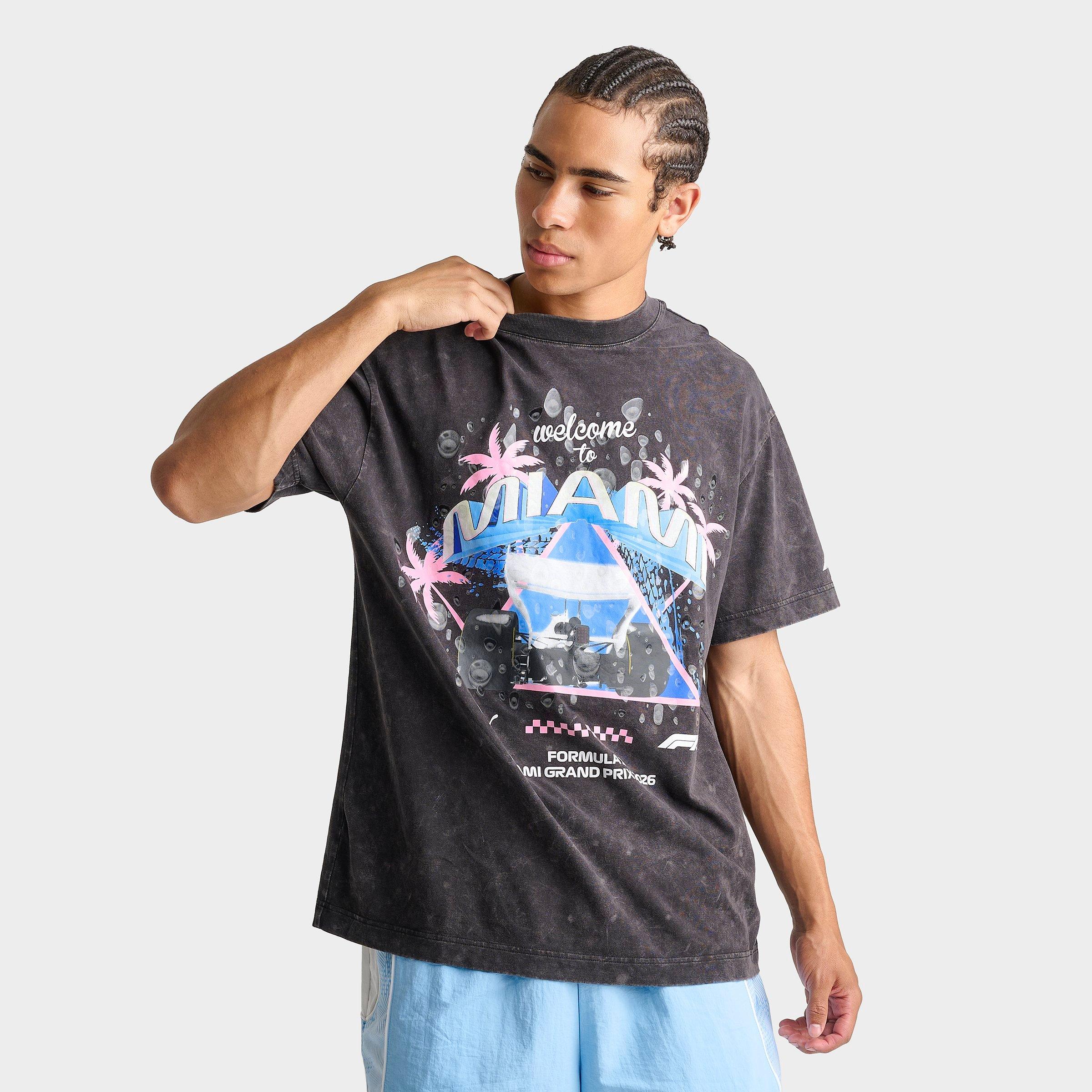 Click here for PUMA Mens F1 Miami Washed Graphic T-Shirt in Puma... prices