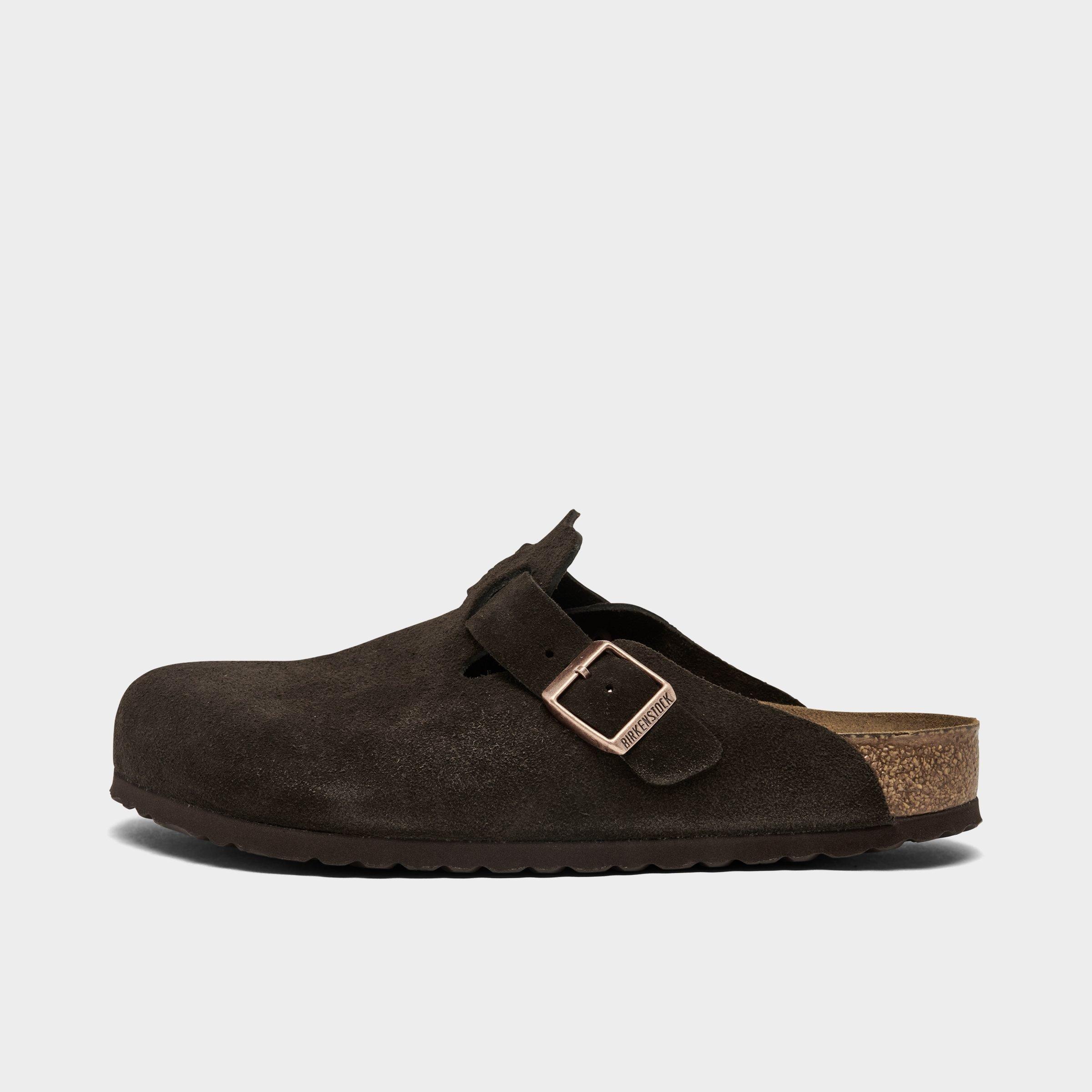 Click here for Birkenstock Mens Boston Soft Footbed Clogs in Moch... prices