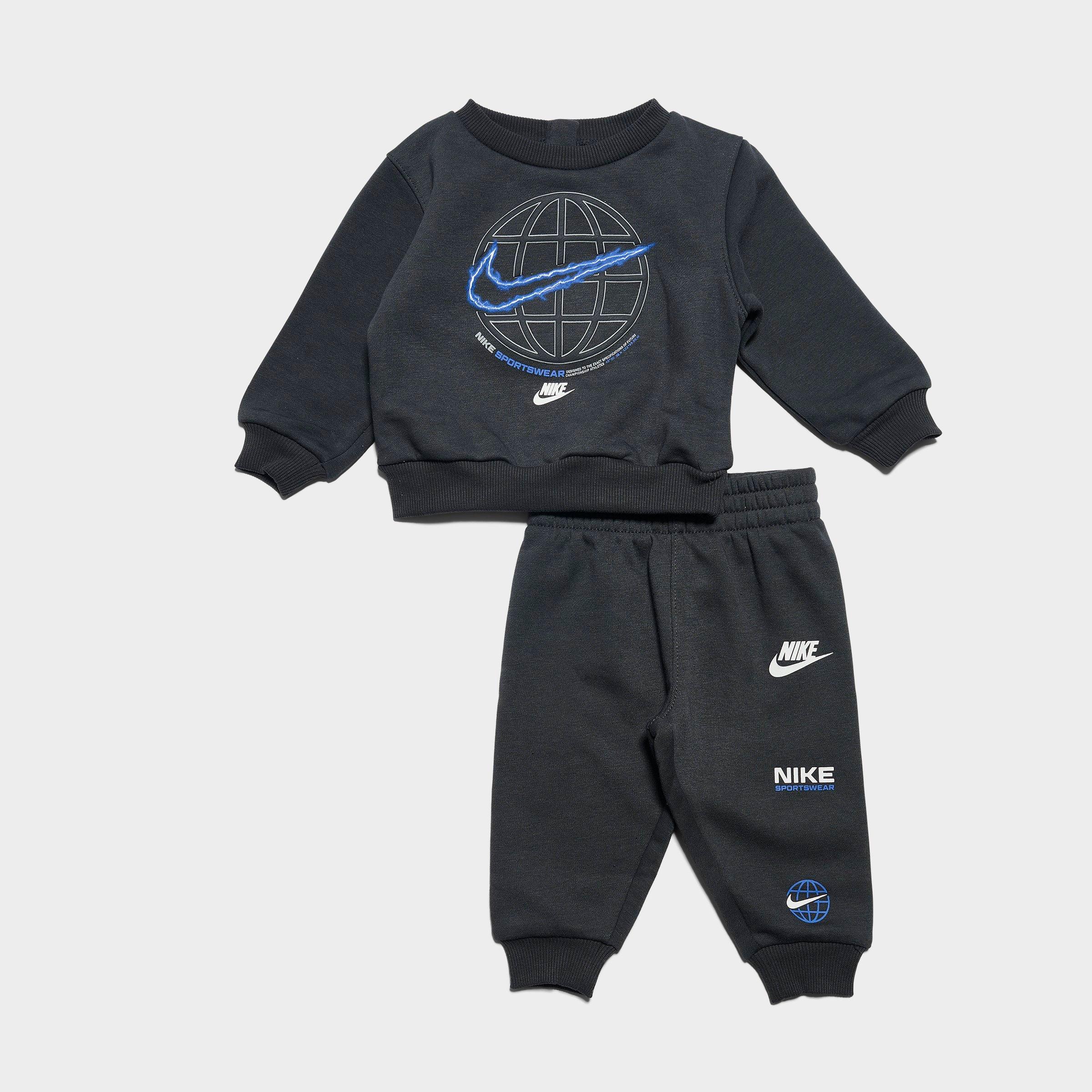 Click here for Nike Infant Globe Crewneck Sweatshirt and Jogger P... prices