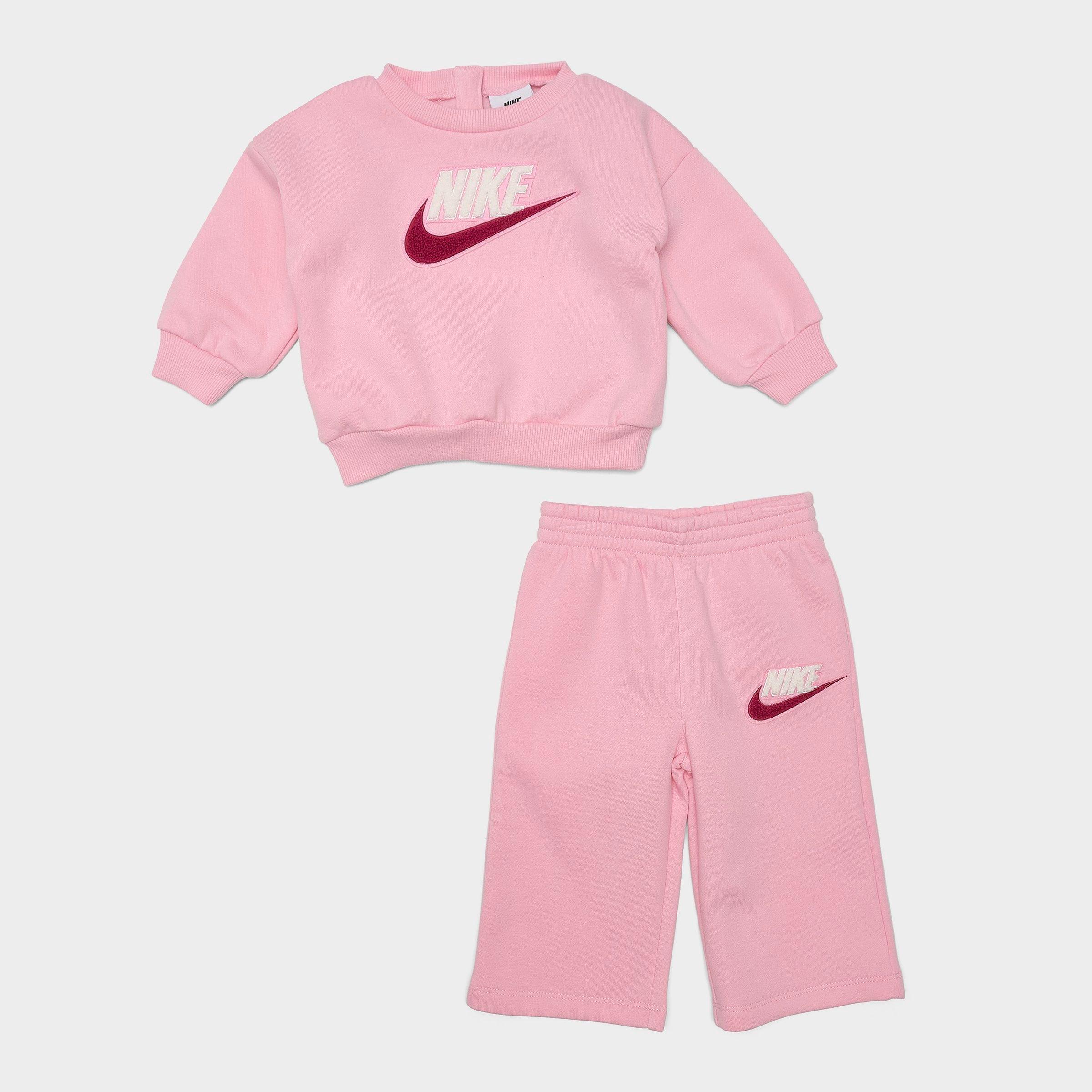 Click here for Nike Girls Infant Futura Crewneck Sweatshirt and S... prices