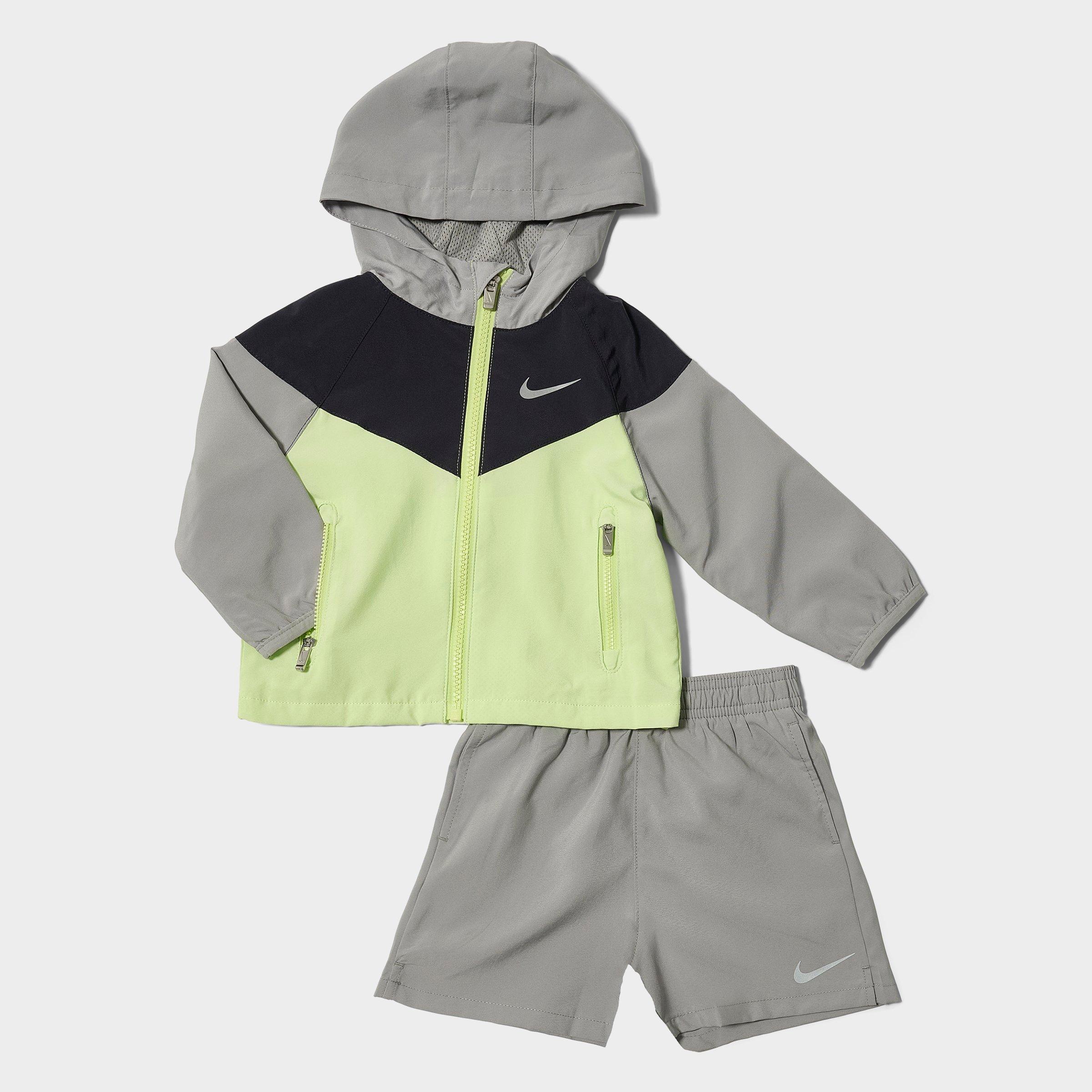 Click here for Nike Infant Windrunner Jacket and Shorts Set in Li... prices