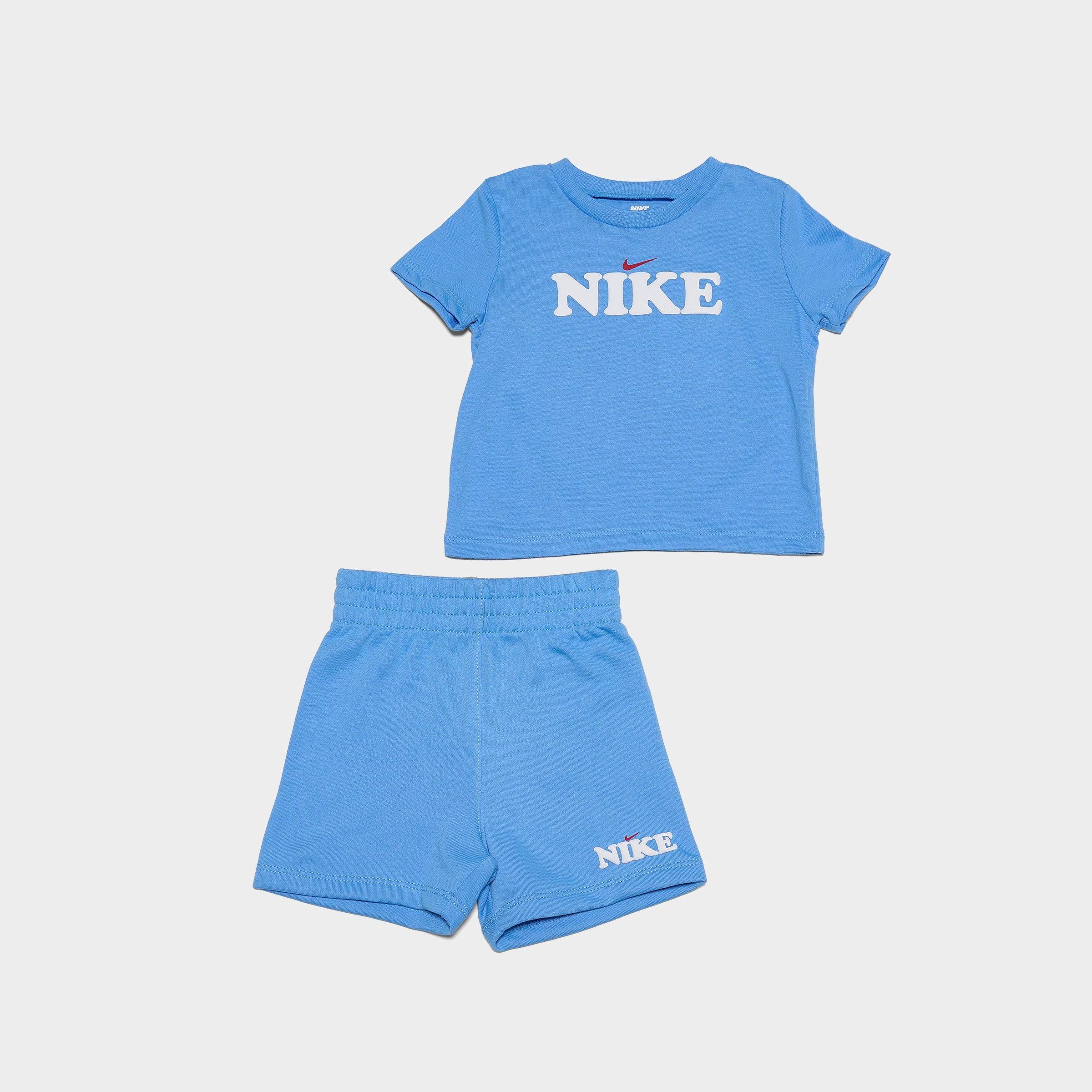 Click here for Nike Infant T-Shirt and Shorts Set in University B... prices