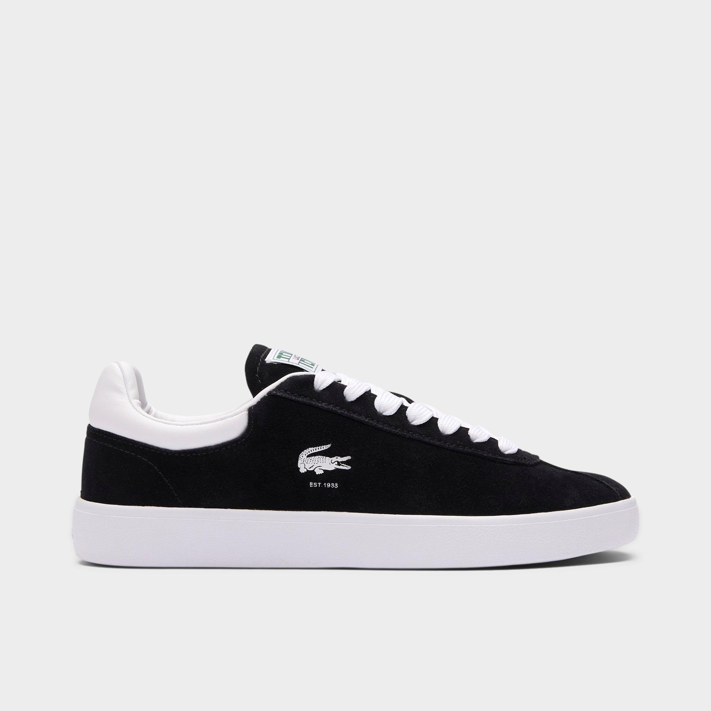 Click here for Lacoste Womens Baseshot Suede Casual Shoes in Char... prices