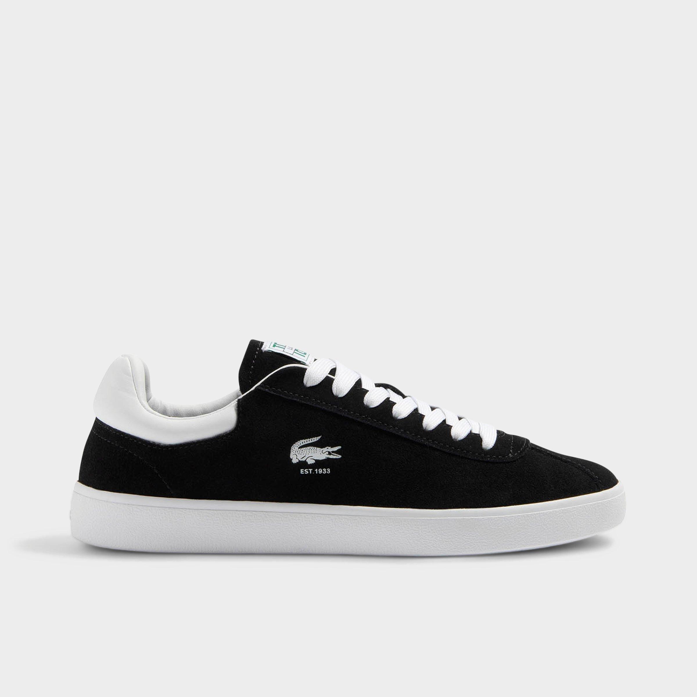 Click here for Lacoste Mens Baseshot Suede Casual Shoes in Charco... prices