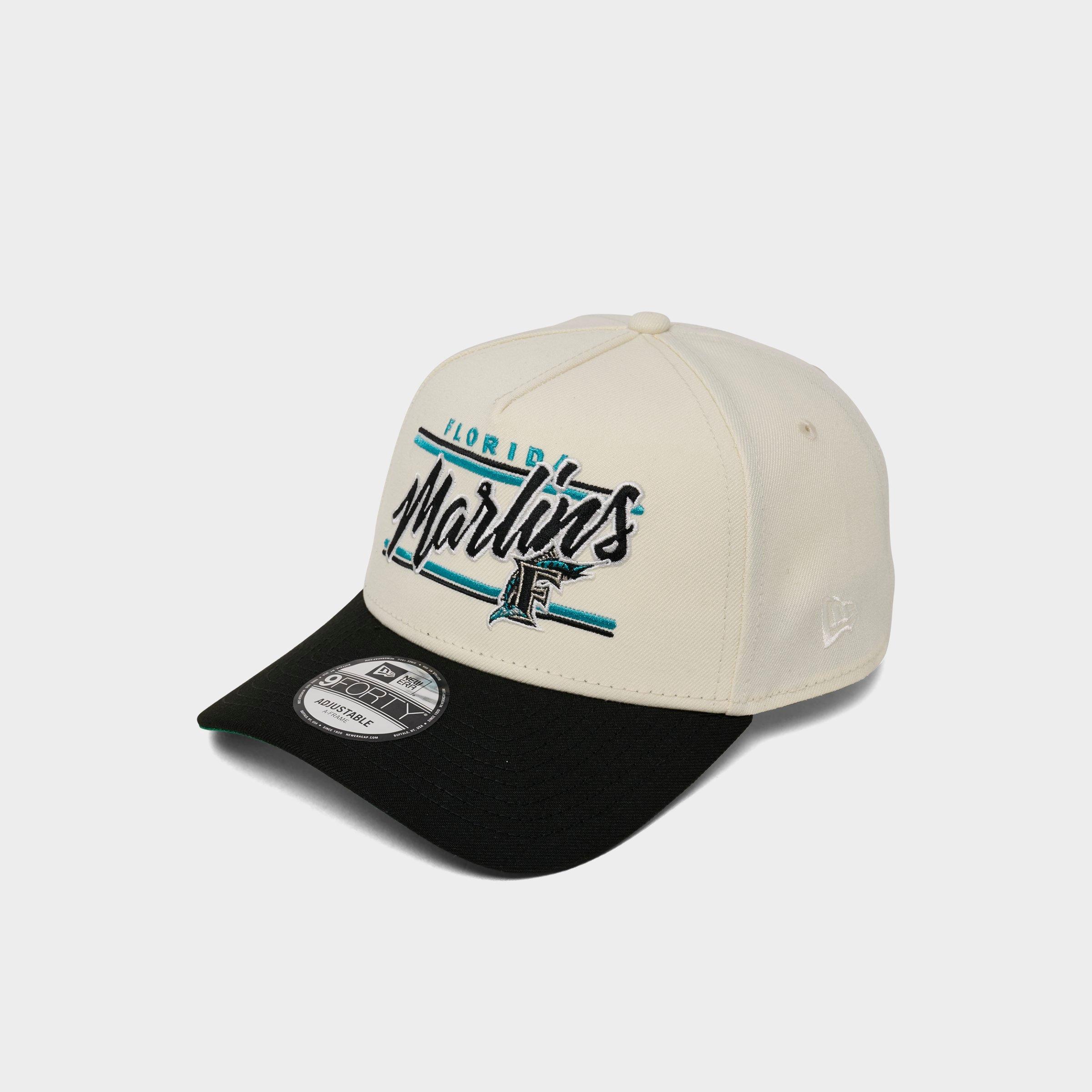 Click here for New Era Florida Marlins MLB 9FORTY Snapback Hat in... prices