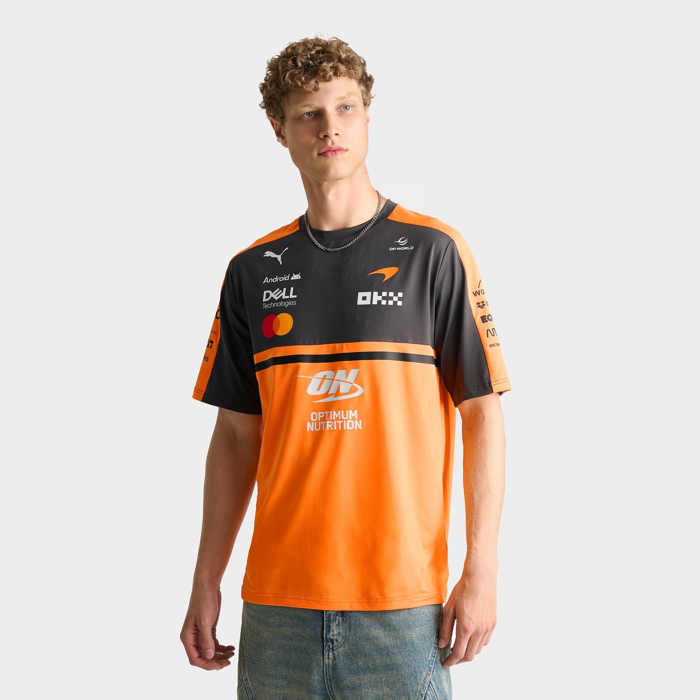 Click here for PUMA Mens McLaren Racing Replica T-Shirt in Papaya... prices