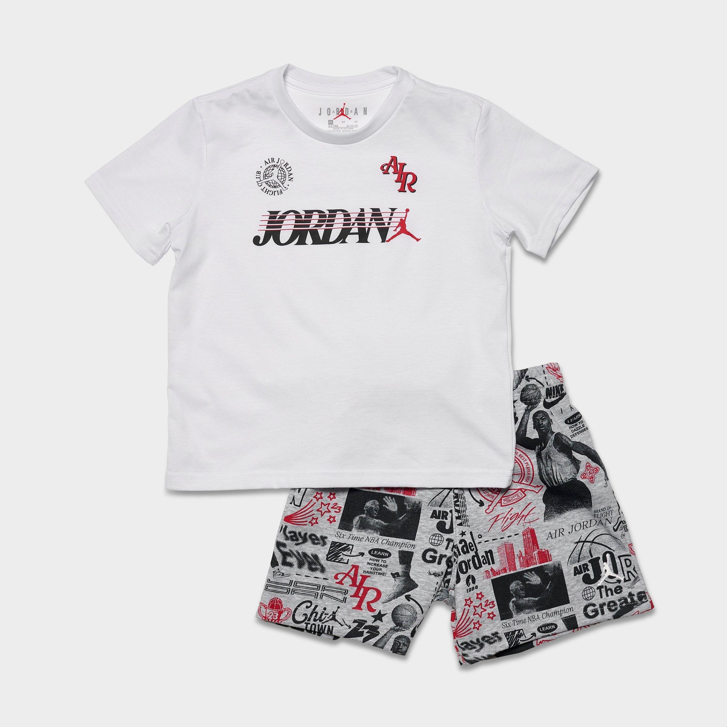 Click here for Jordan Kids Toddler Sports Club T-Shirt and Shorts... prices