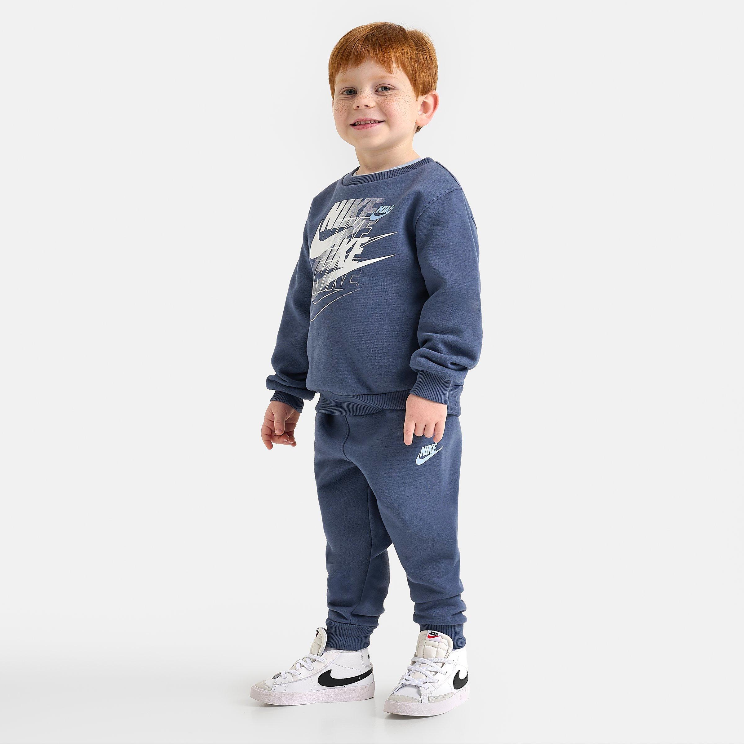 Click here for Kids Toddler Nike Futura Fleece Sweatshirt and Jog... prices
