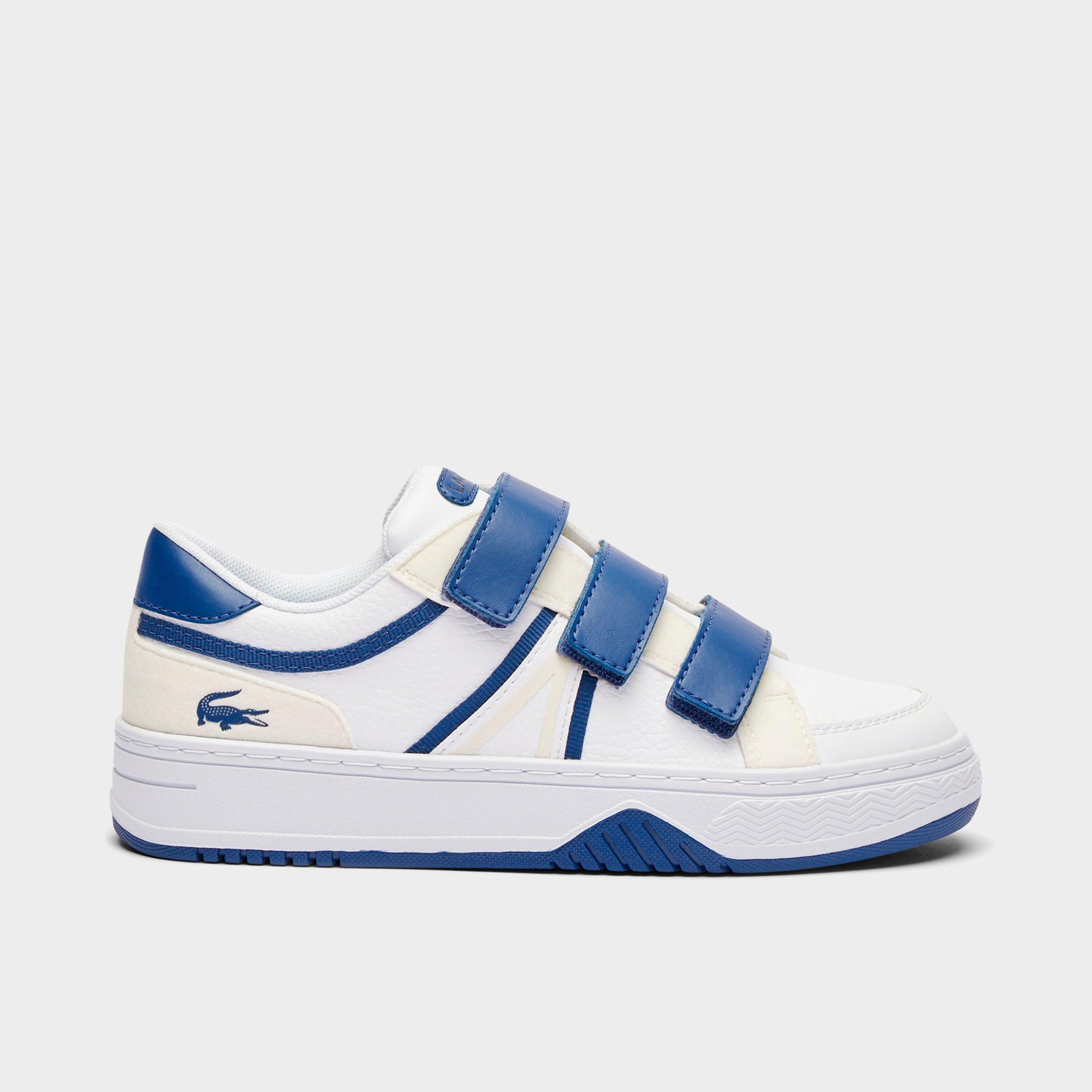 Click here for Lacoste Big Kids L001 Casual Shoes in Open White/B... prices