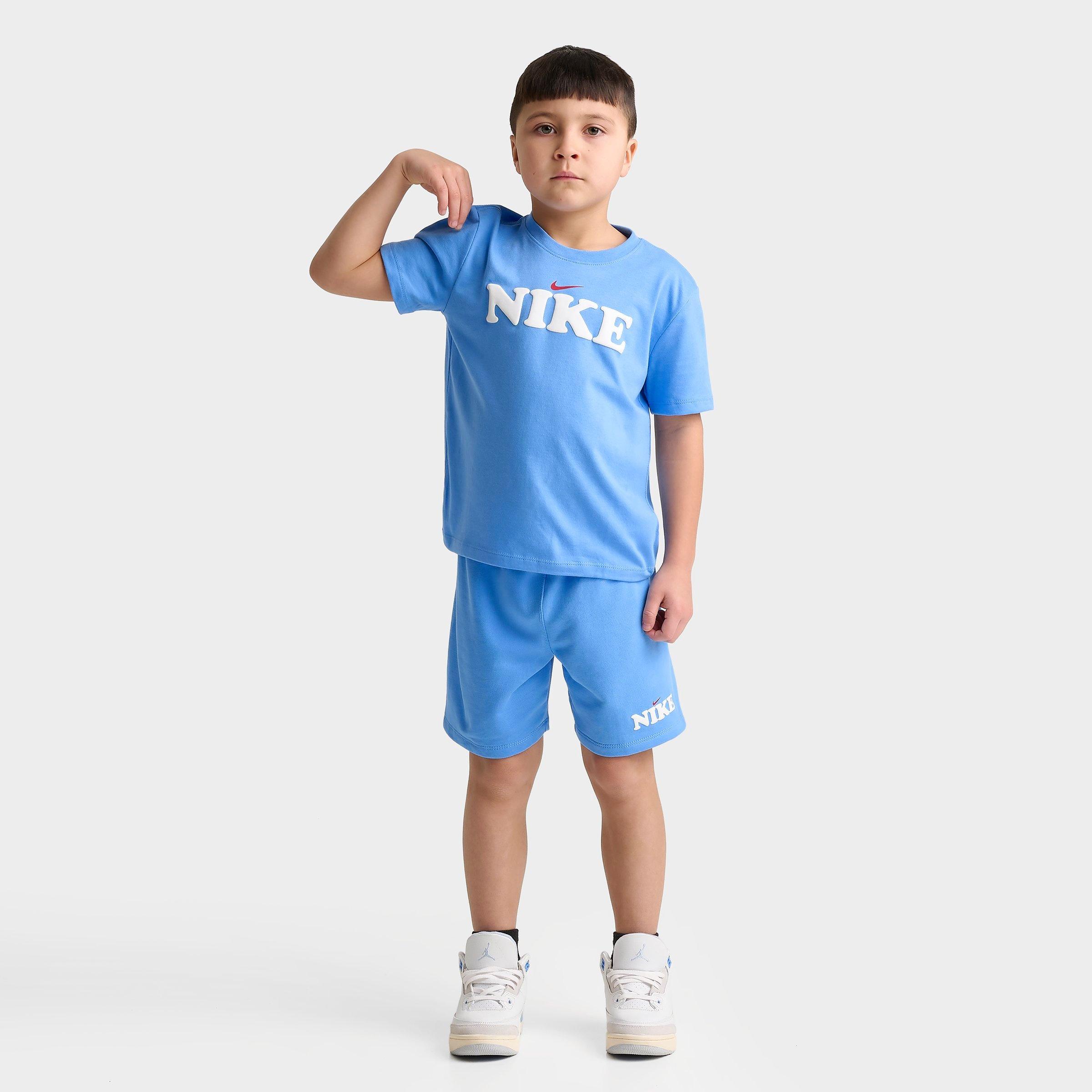 Click here for Nike Little Kids T-Shirt and Shorts Set in Univers... prices