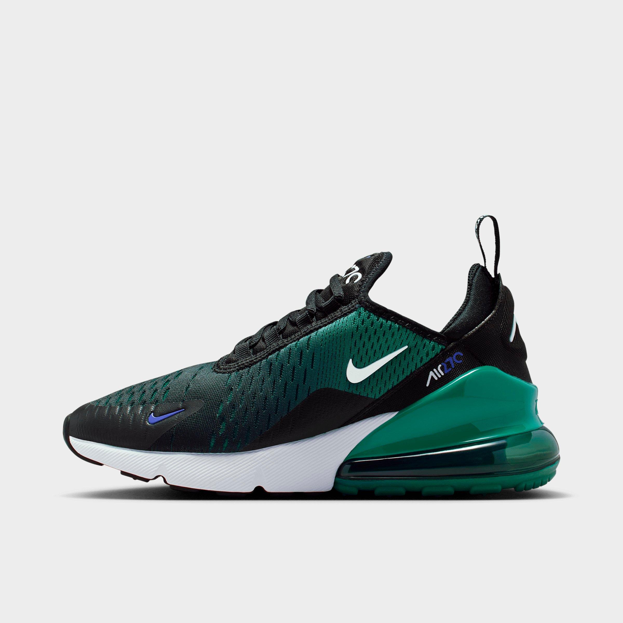 Click here for Nike Big Kids Air Max 270 Casual Shoes in Black/Ev... prices