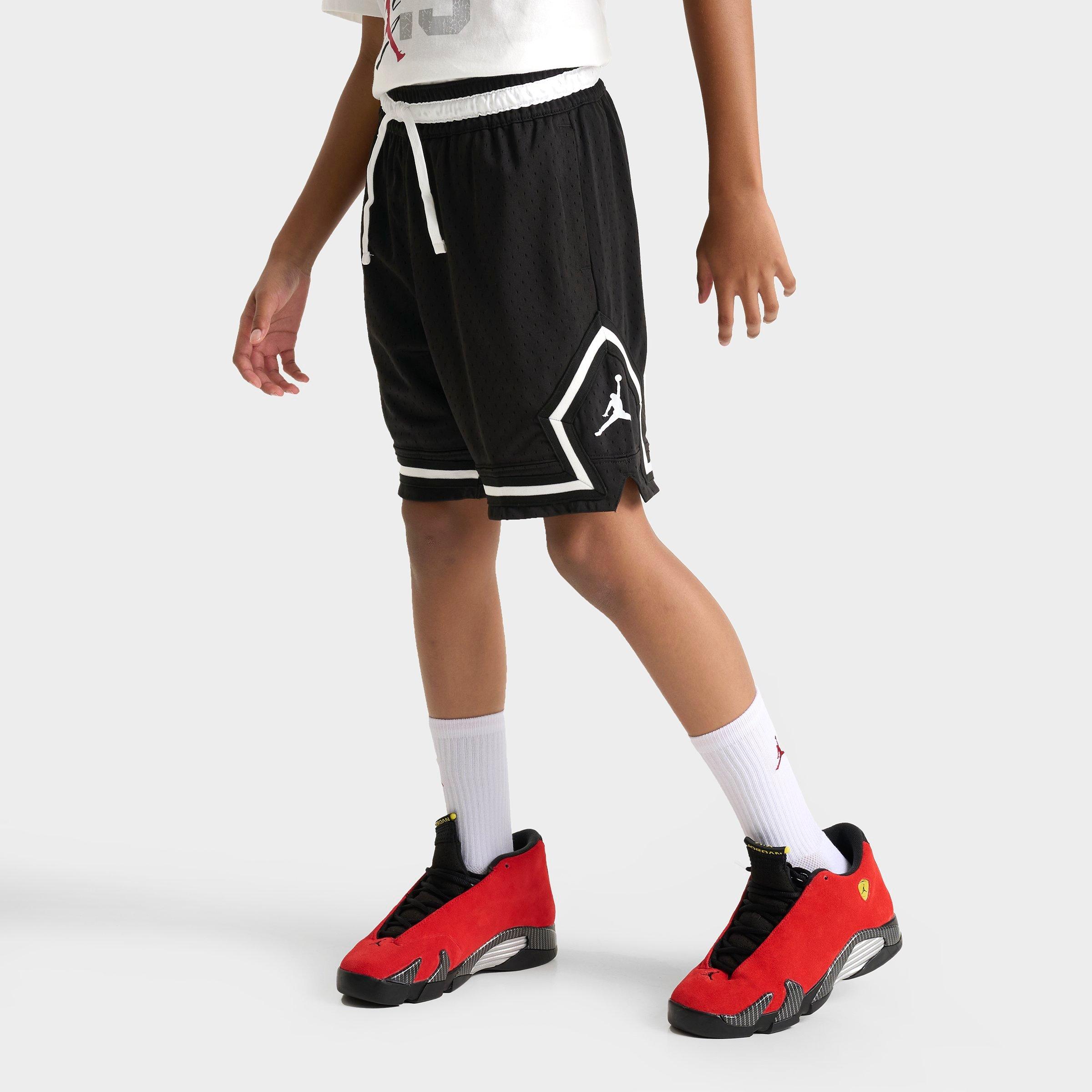 Click here for Jordan Big Kids Dri-FIT Diamond Mesh Basketball Sh... prices