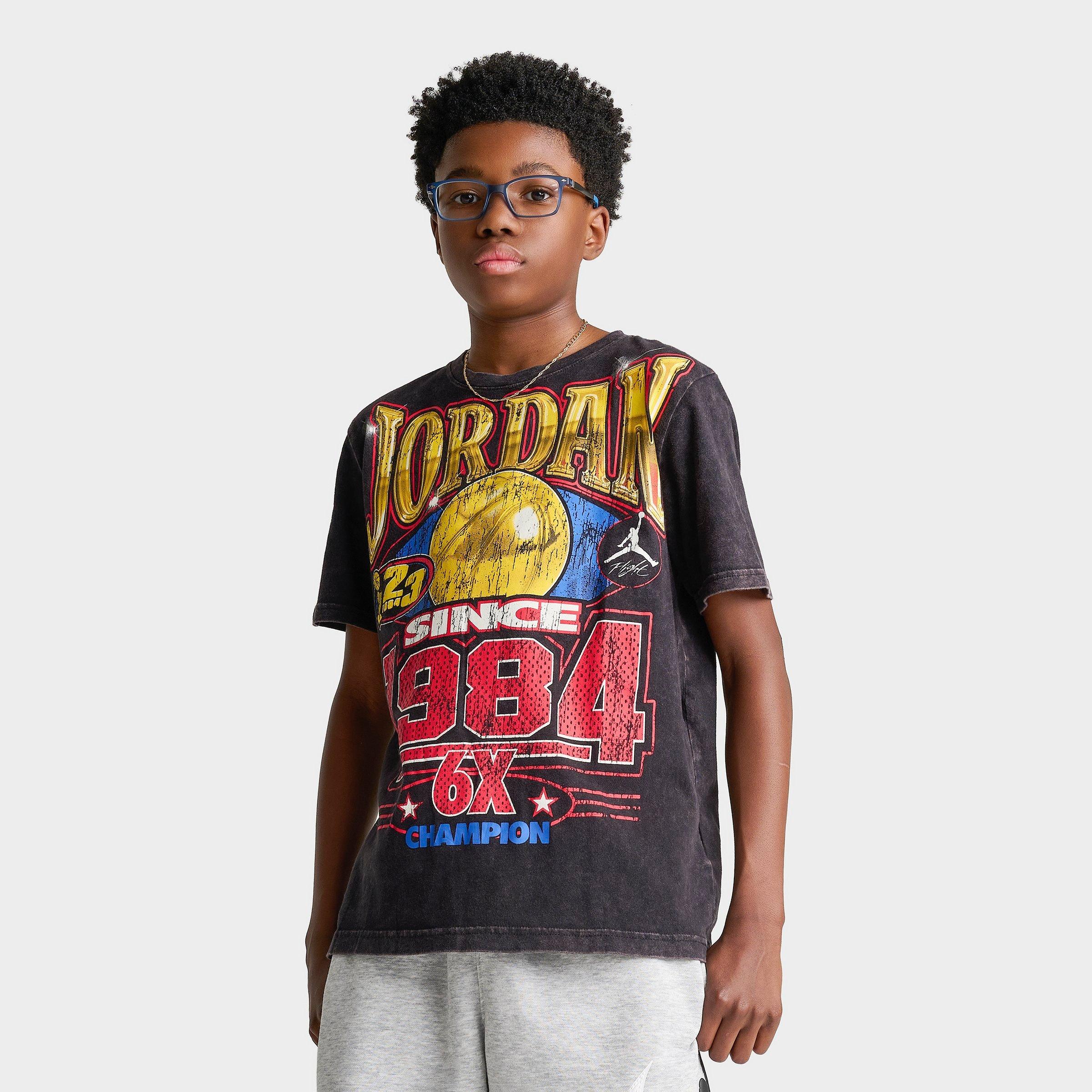 Click here for Jordan Boys 8-20 Gold 6X Since 1984 Graphic Short-... prices