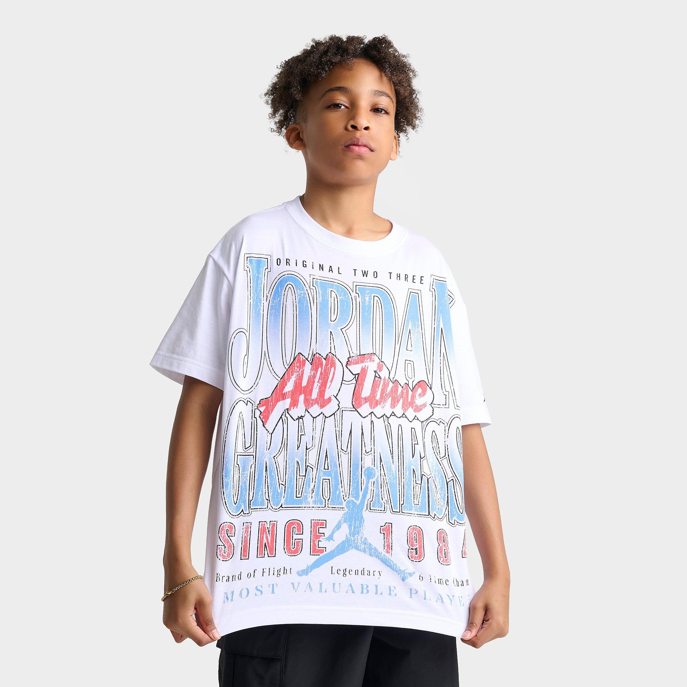 Click here for Jordan Big Kids All Time Greatness Graphic T-Shirt... prices