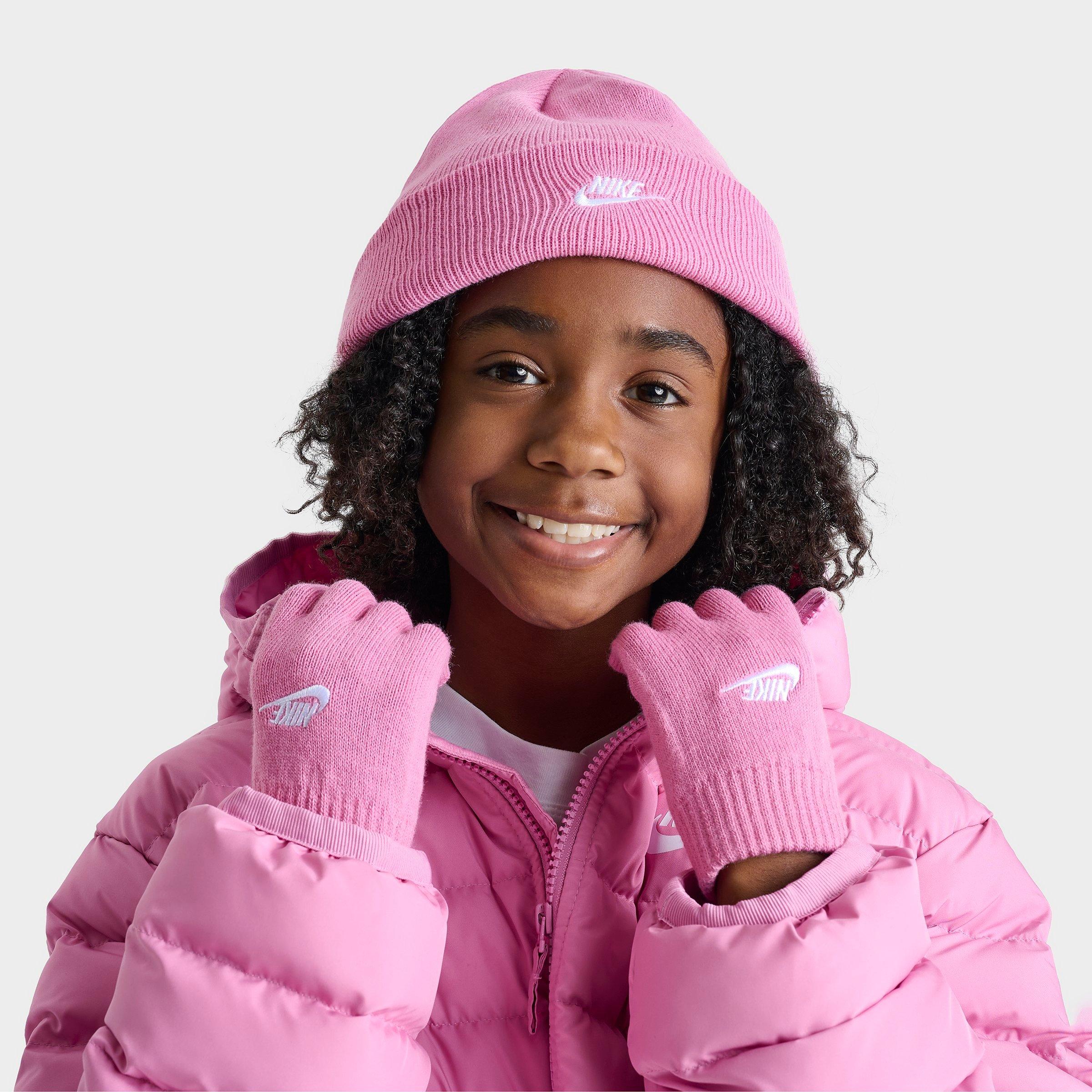 Click here for Nike Kids Futura Beanie Hat and Gloves Set in Magi... prices