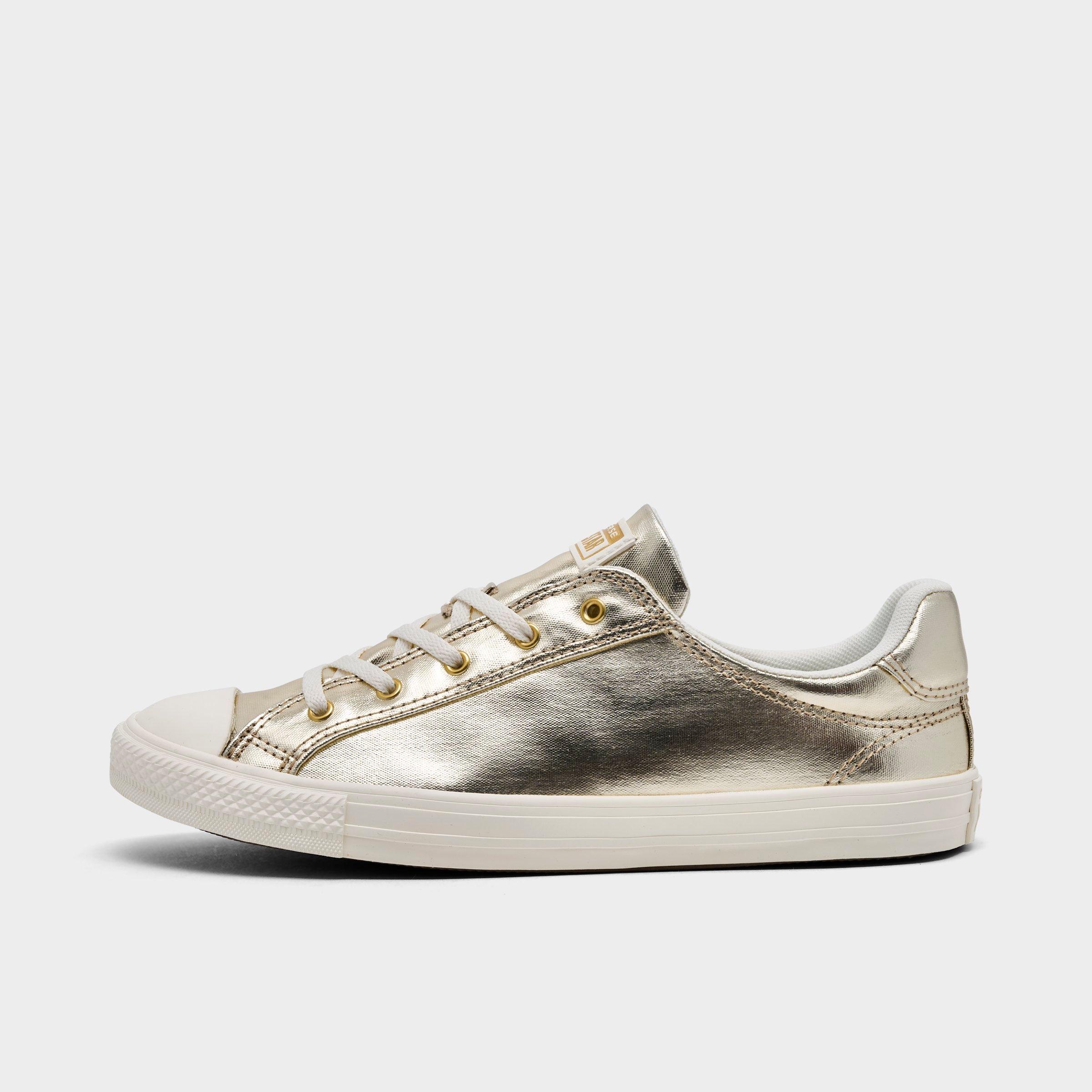 Click here for Converse Womens Chuck Taylor Dainty Metallic Casua... prices