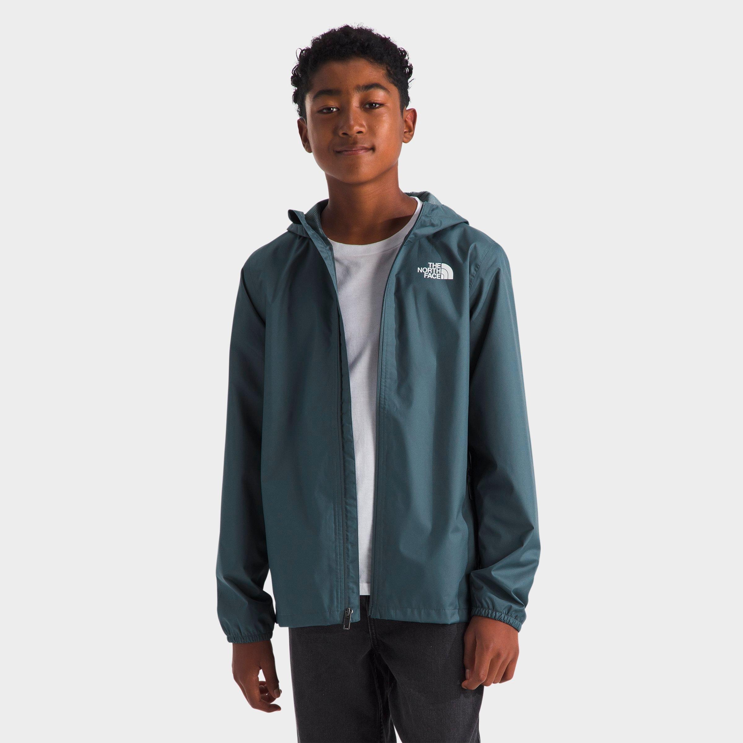 Click here for The North Face Big Kids Zipline Rain Jacket in Gra... prices