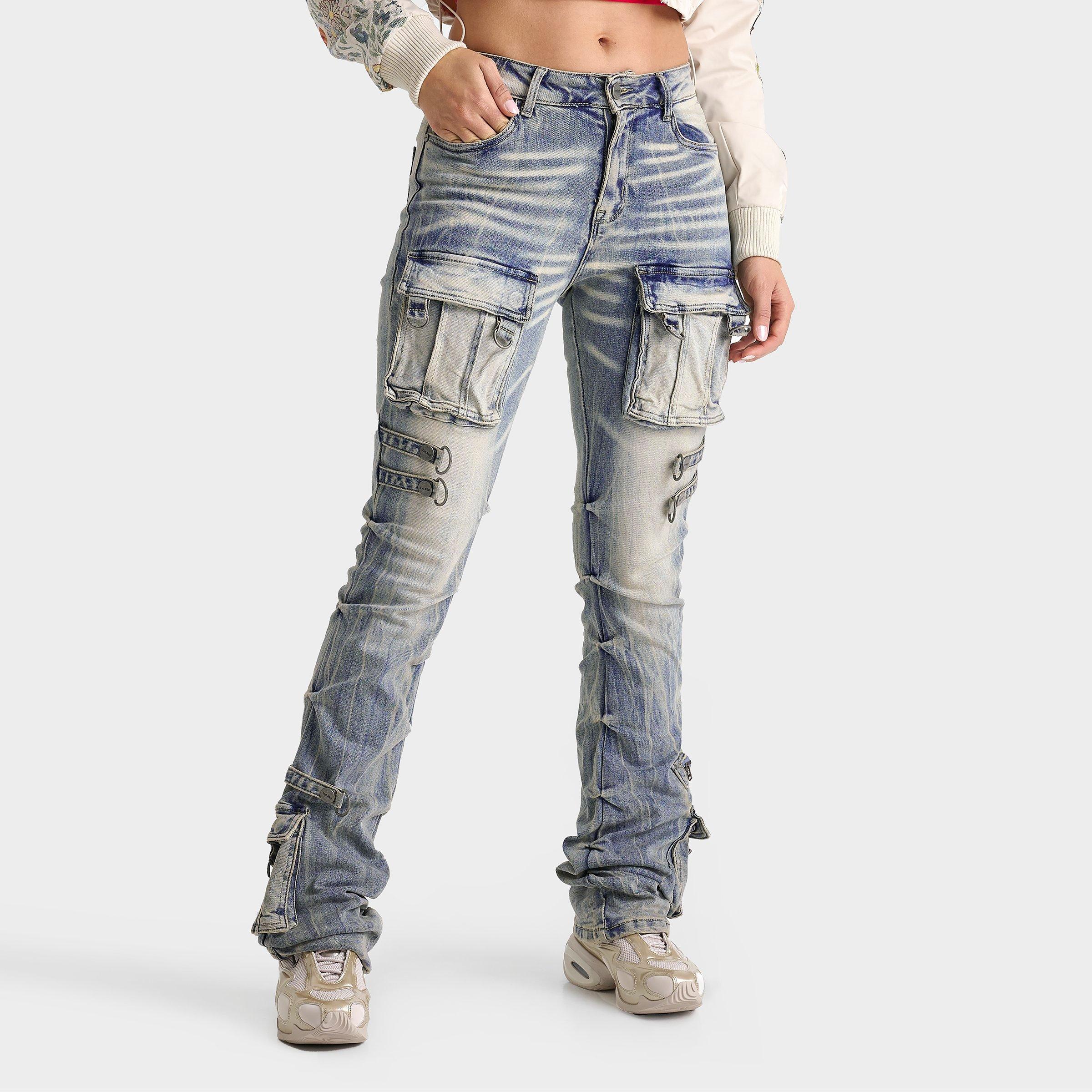 Click here for Smoke Rise Womens Ruby High-Rise Denim Jeans in Su... prices