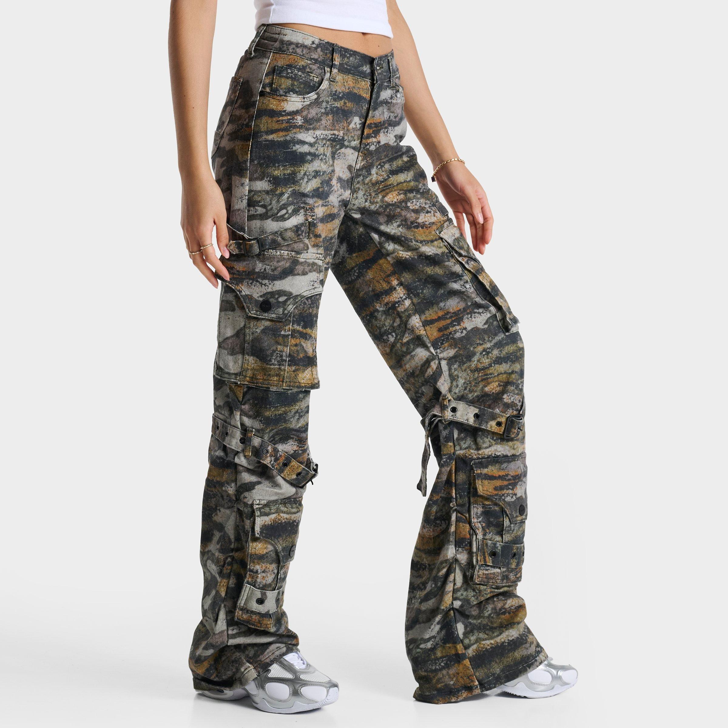 Click here for Smoke Rise Womens Bria High-Rise Wide-Leg Stacked... prices