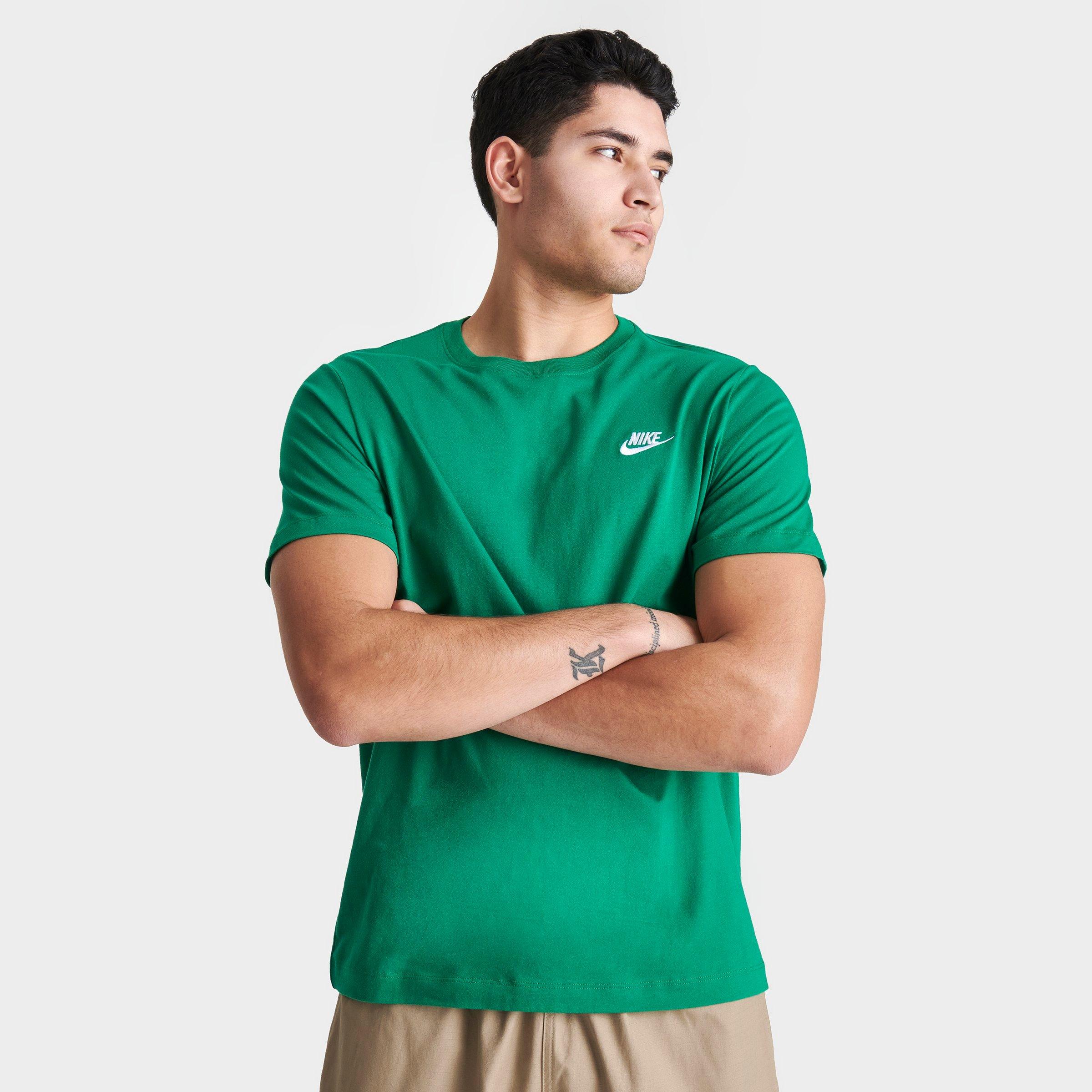 Click here for Nike Mens Sportswear Club T-Shirt in Malachite Siz... prices