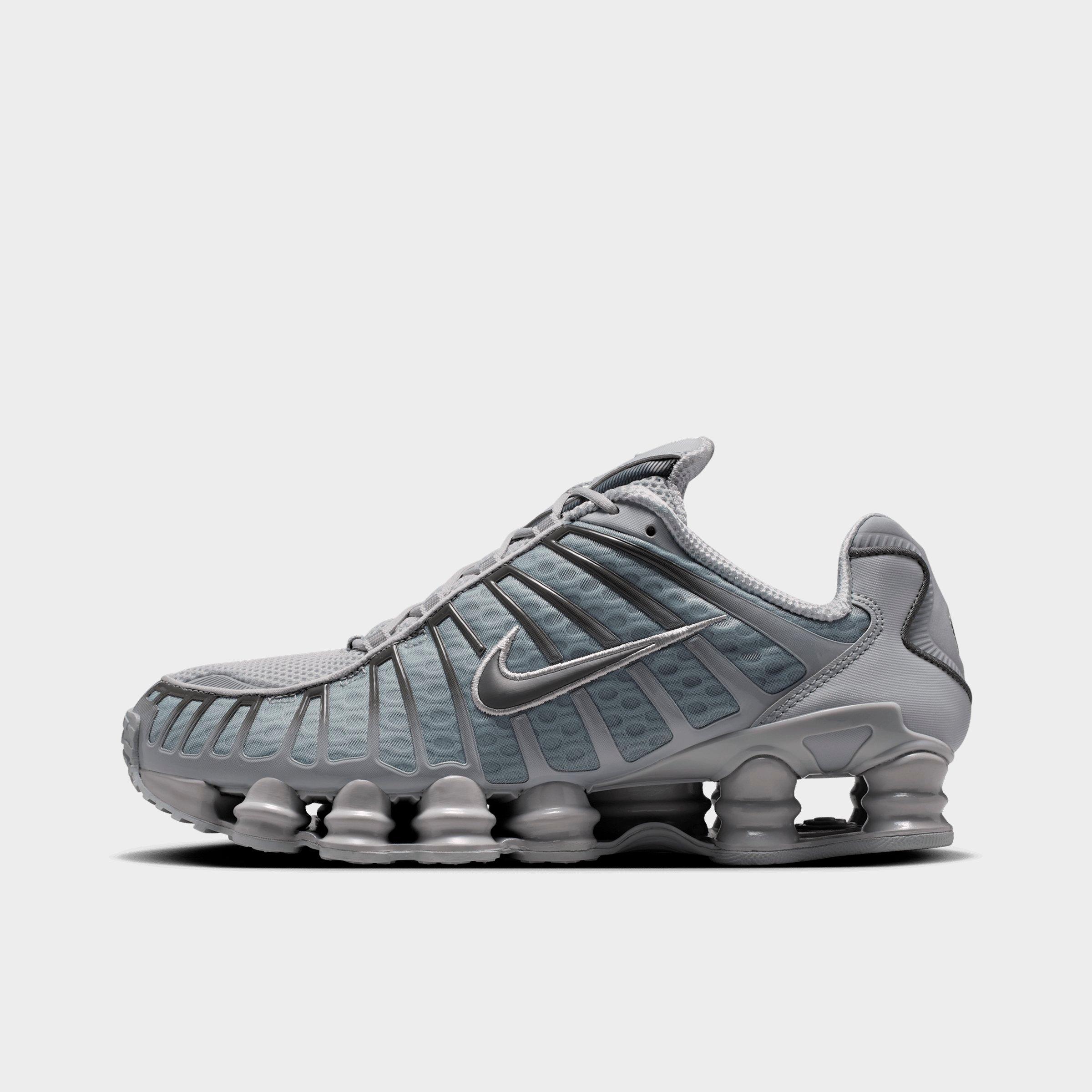 Click here for Nike Mens Shox TL Casual Shoes in Wolf Grey/Iron G... prices