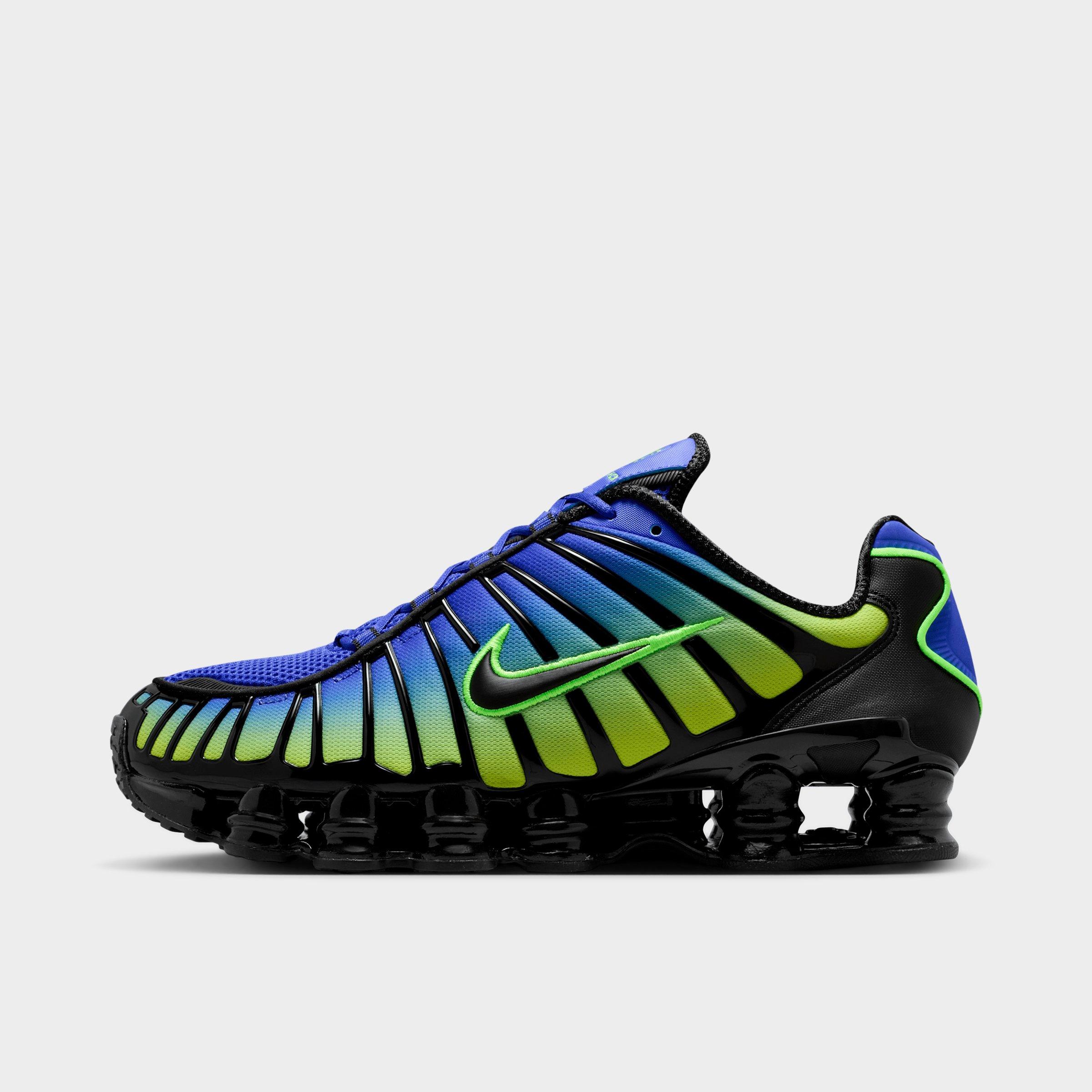 Click here for Nike Mens Shox TL Casual Shoes in Lapis/Volt Ice/B... prices