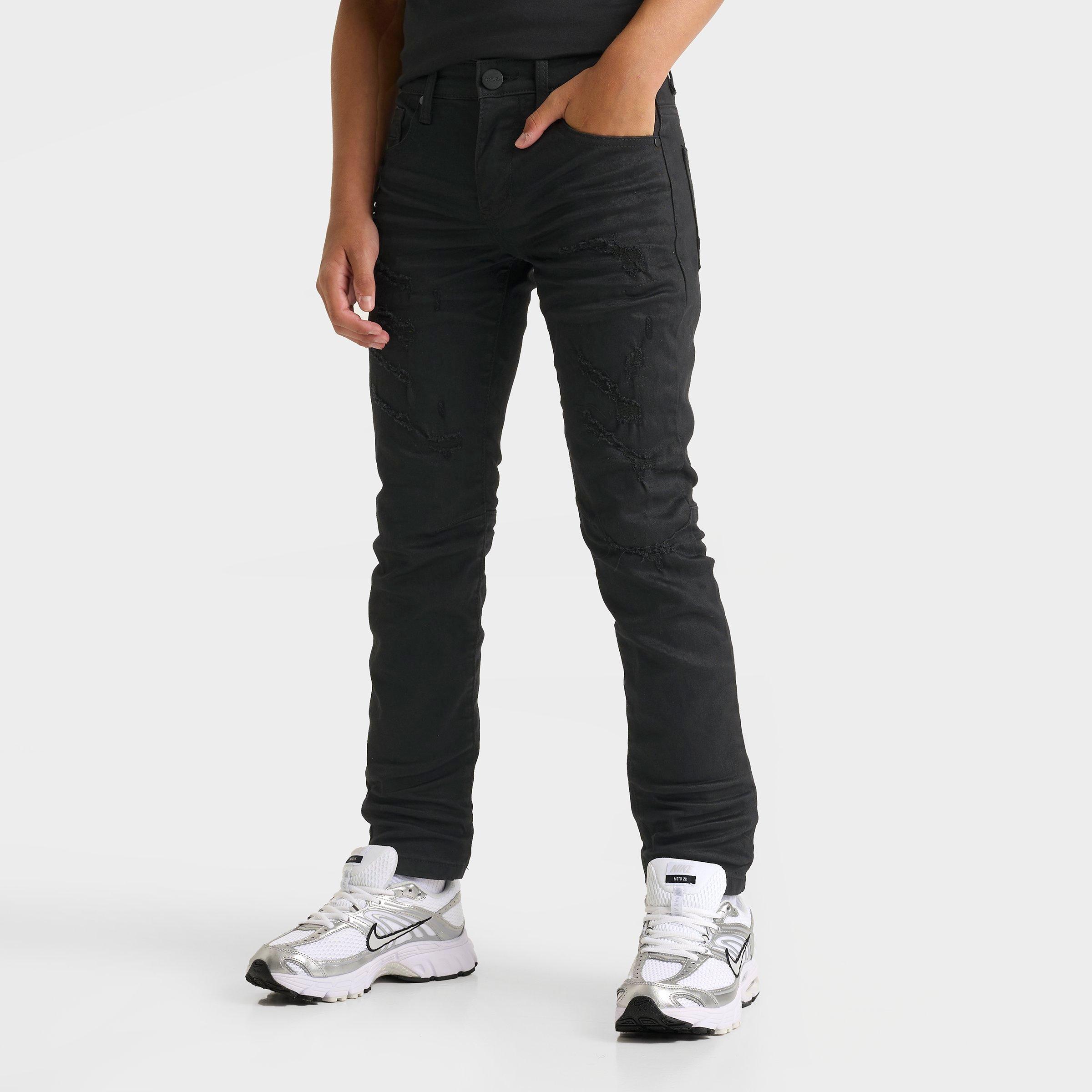 Click here for Smoke Rise Boys Big Kids Slim Denim Jeans in Jet B... prices