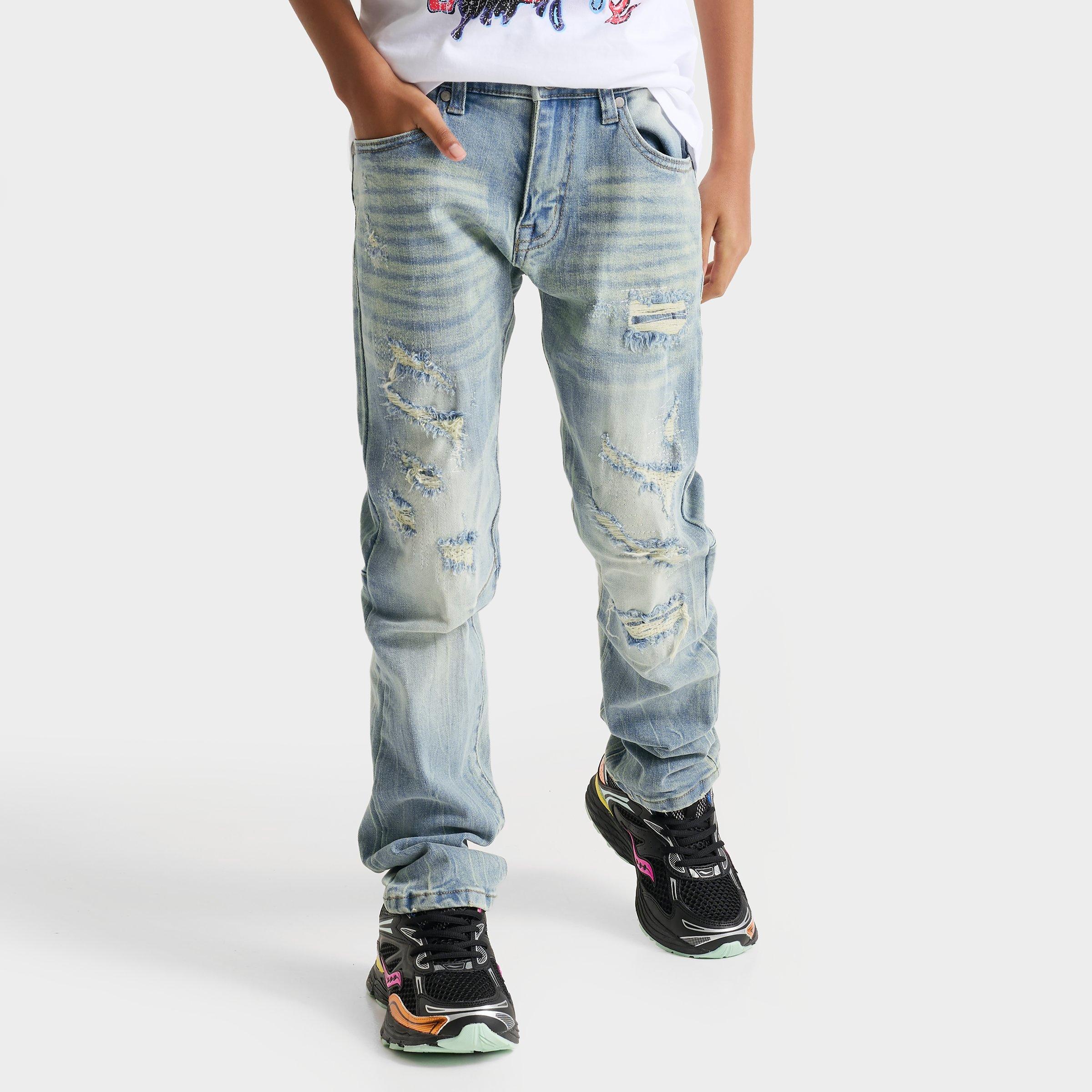 Click here for Smoke Rise Boys Big Kids Slim Denim Jeans in Adoni... prices