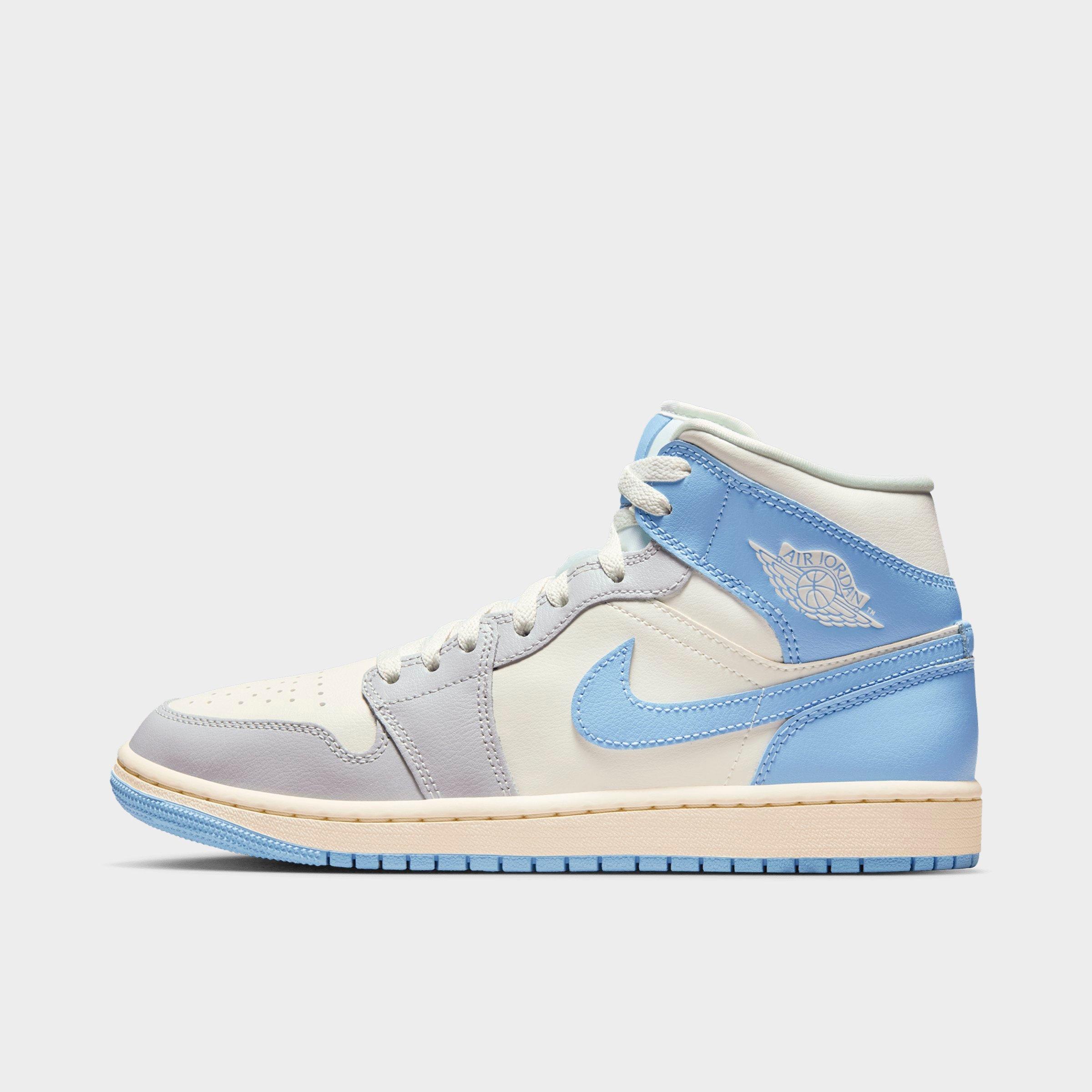 Click here for Jordan Womens Air Retro 1 Mid Casual Shoes in Psyc... prices