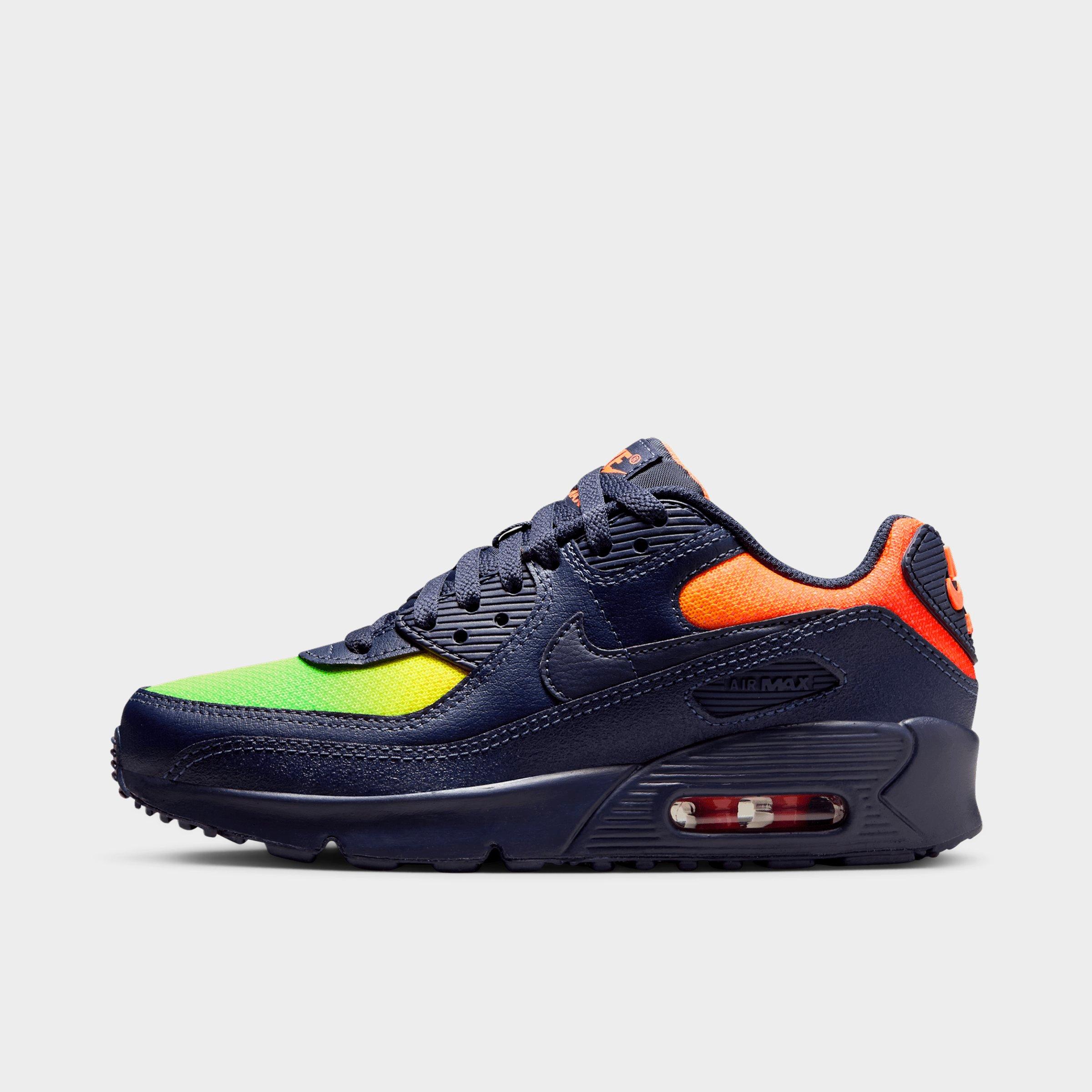 Click here for Nike Big Kids Air Max 90 Casual Shoes in Lemon Ven... prices