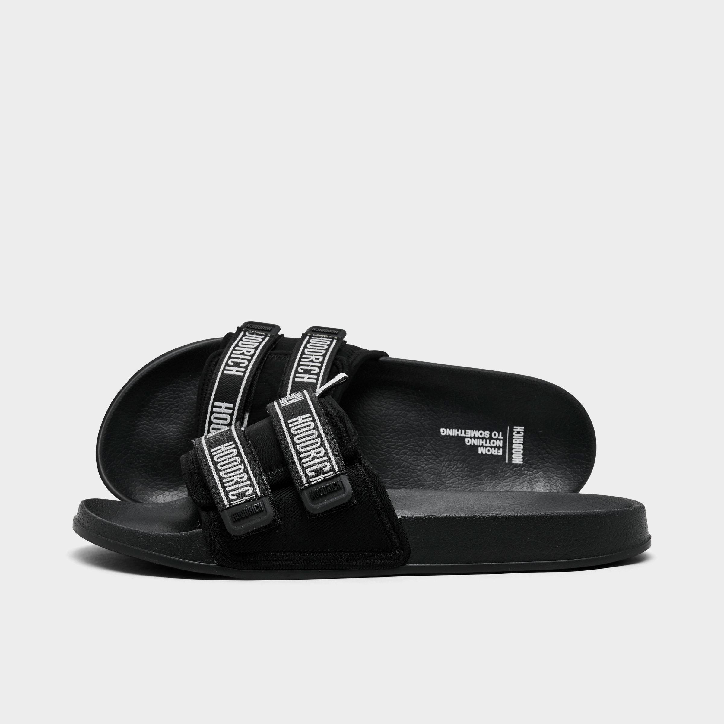 Click here for Hoodrich Mens Strike Strap Slide Sandals in Black/... prices