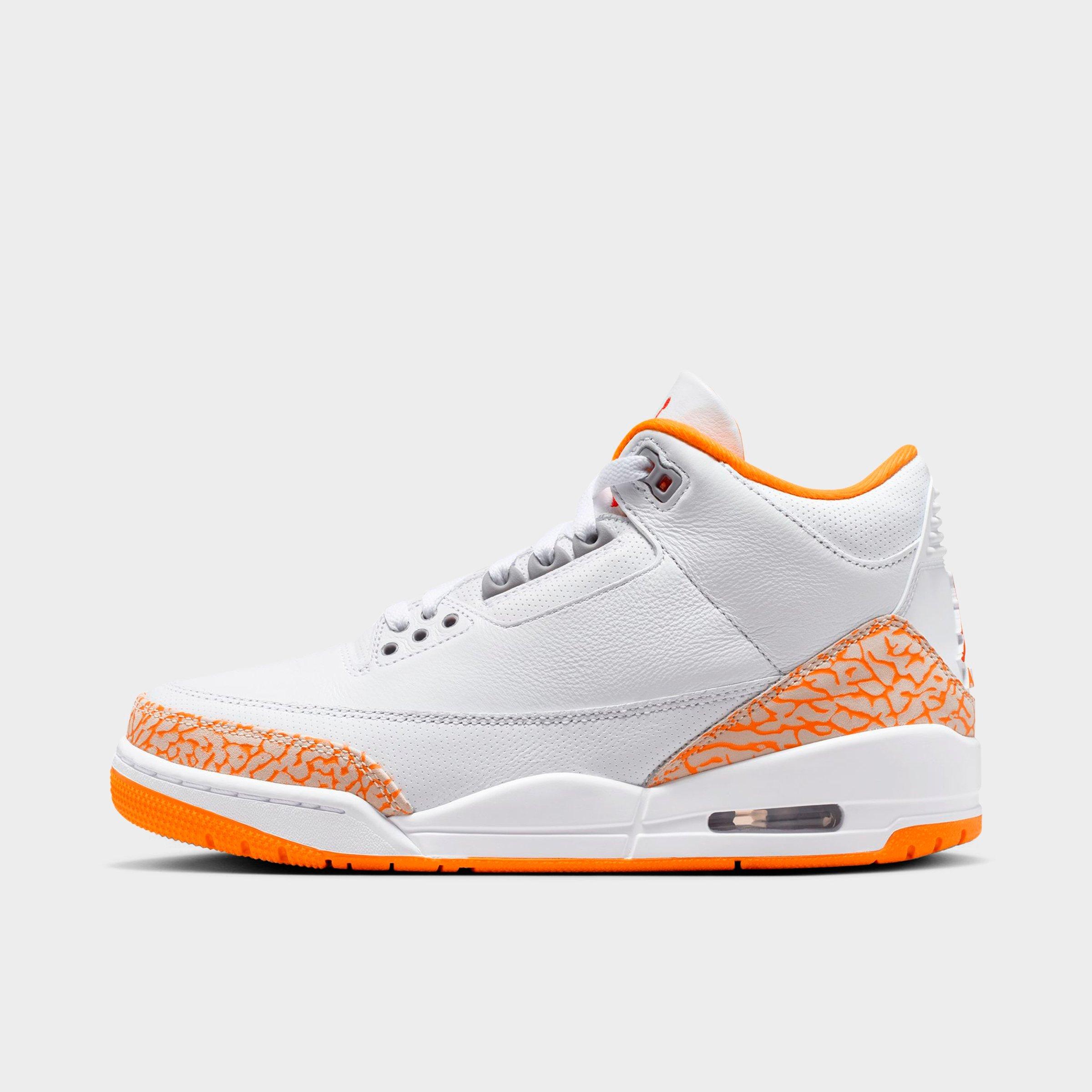 Click here for Jordan Womens Air Retro 3 Basketball Shoes in Whit... prices