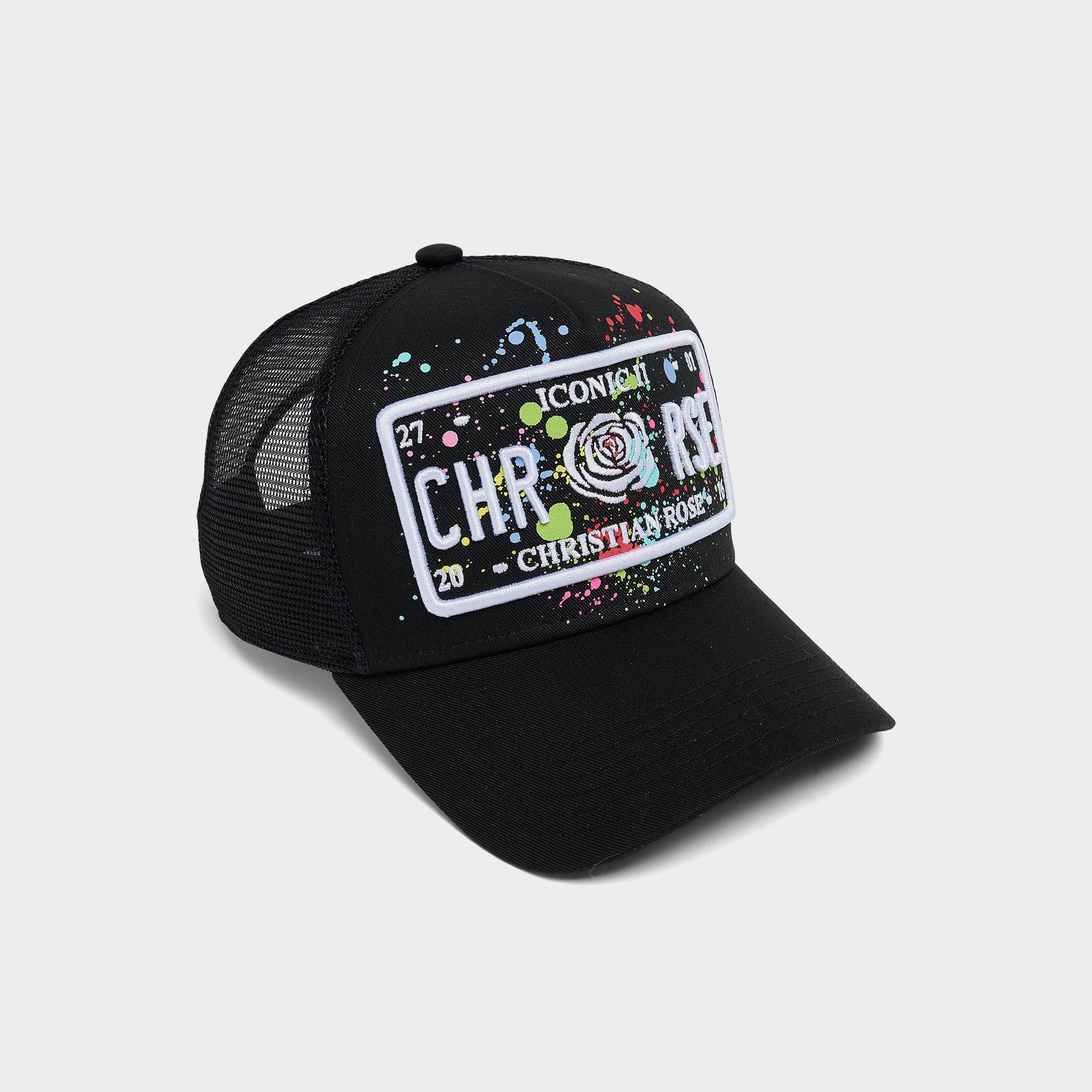 Click here for Christian Rose Iconic II Snapback Trucker Hat in B... prices