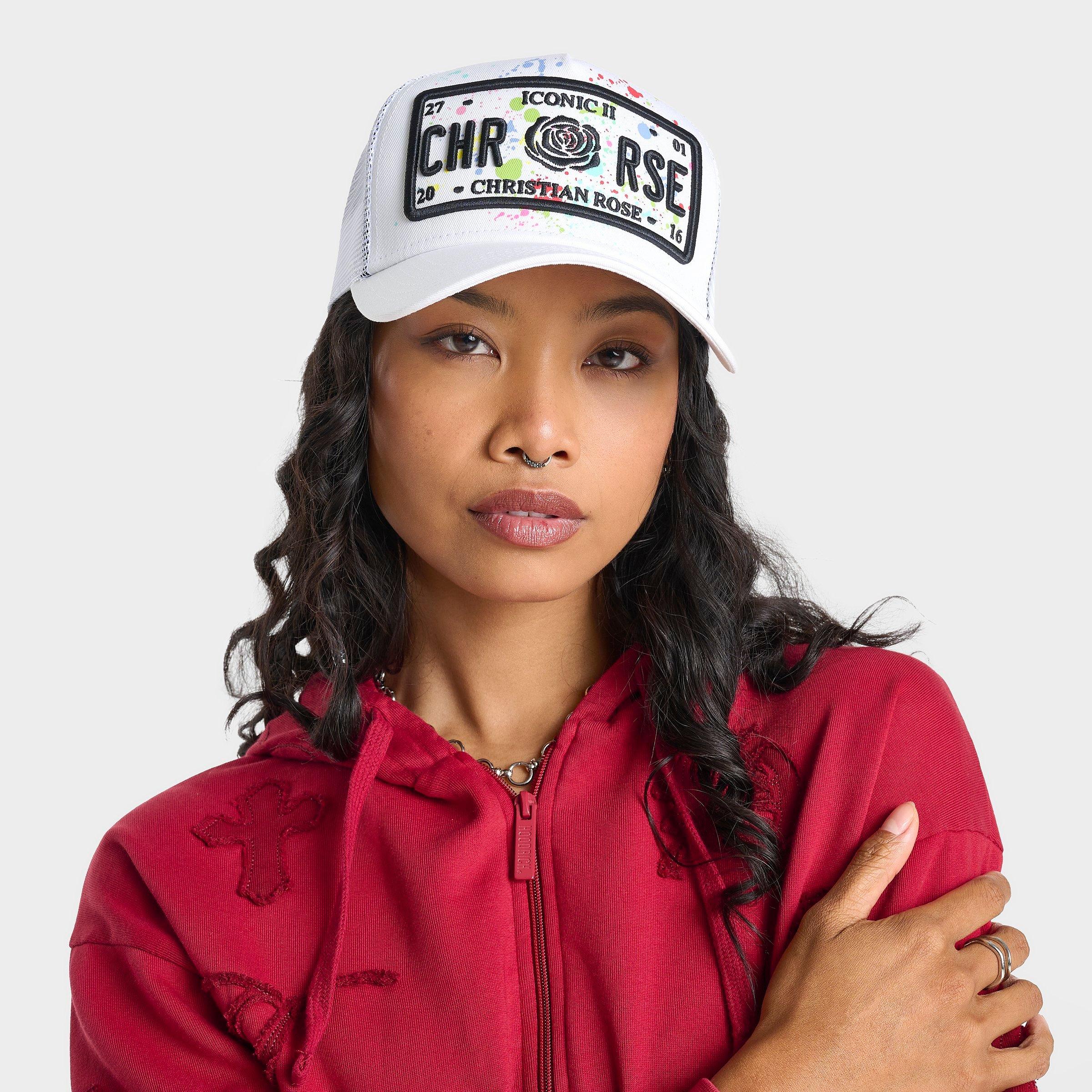 Click here for Christian Rose Iconic II Snapback Trucker Hat in W... prices