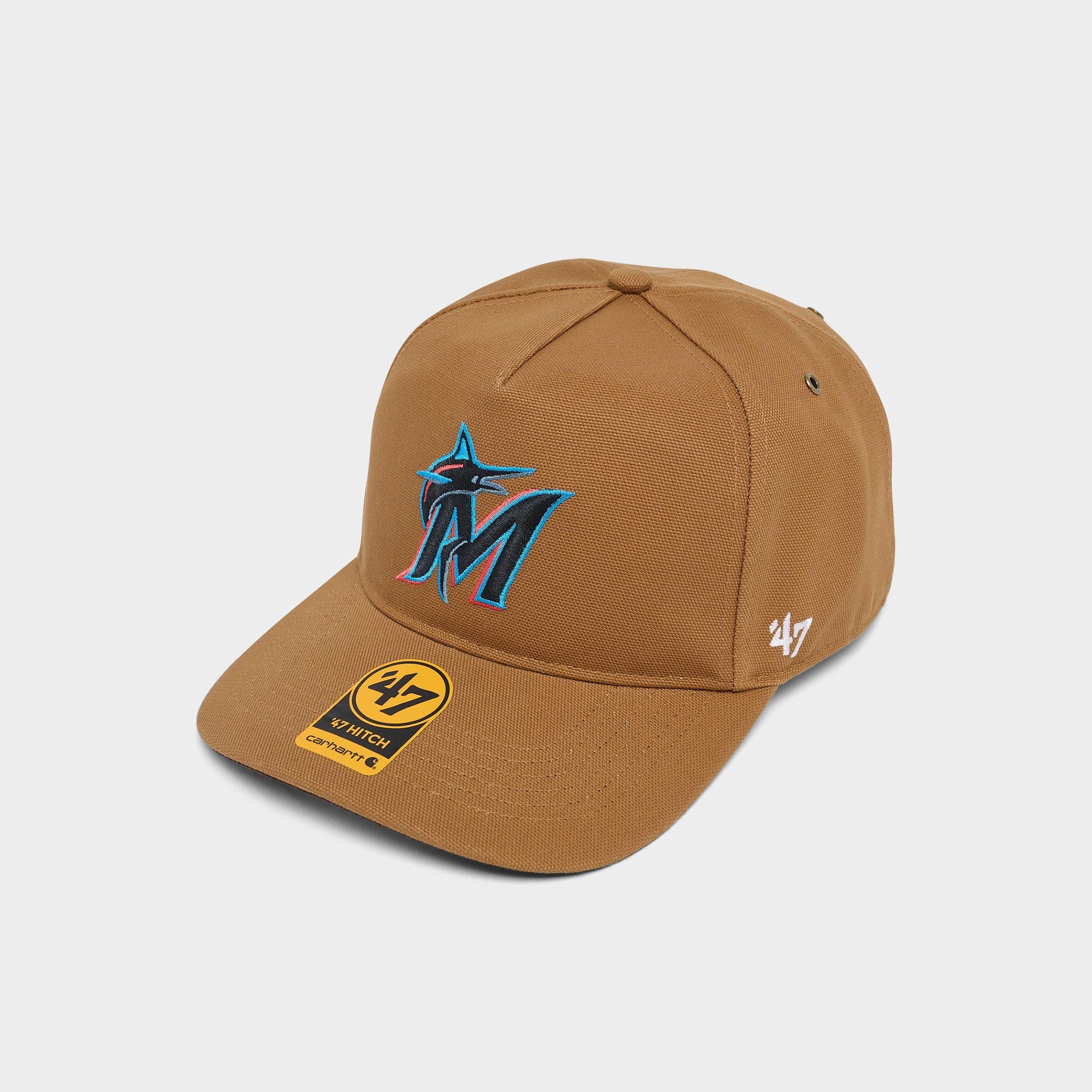 Click here for 47 Brand 47 Miami Marlins MLB HITCH Snapback Hat i... prices