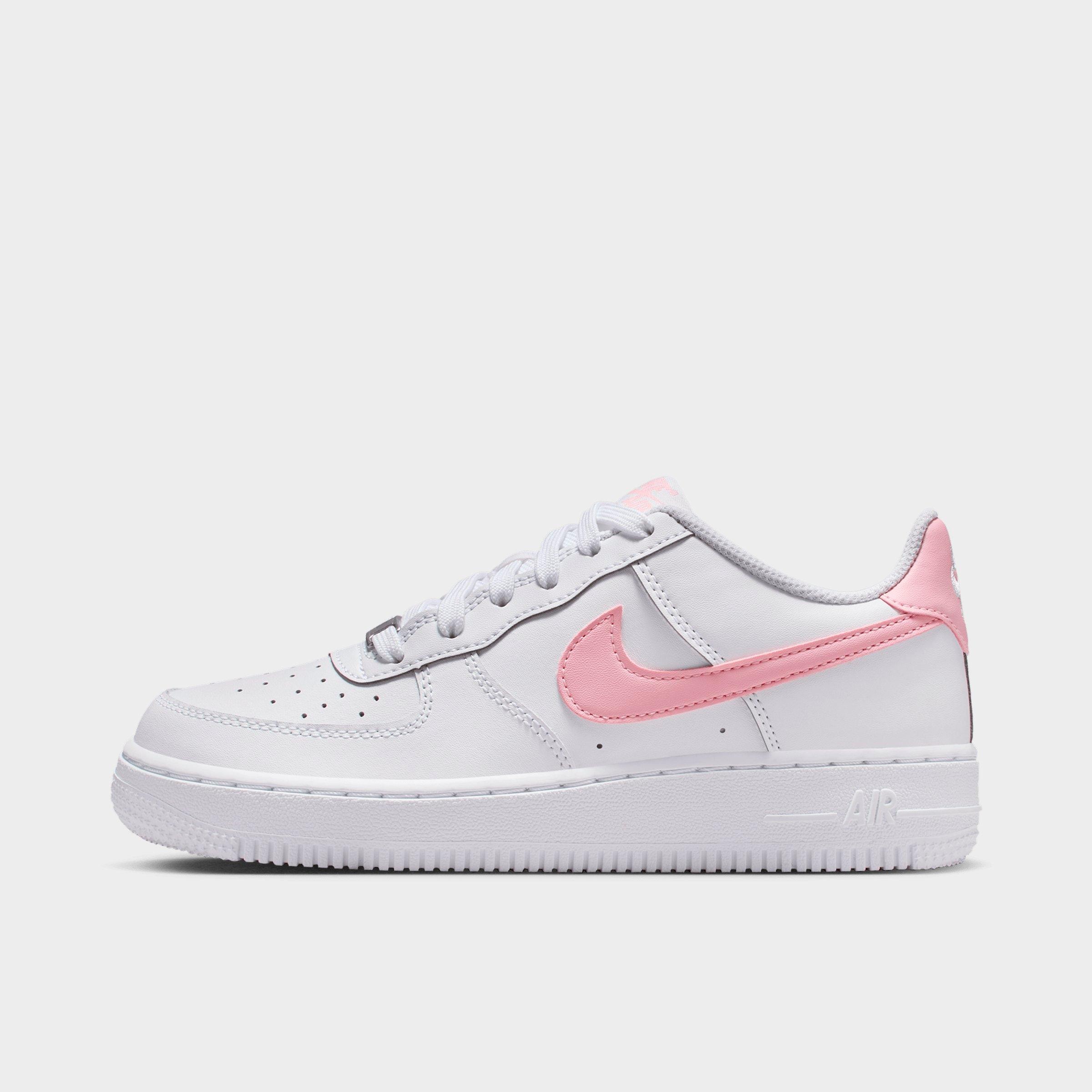 Click here for Nike Big Kids Air Force 1 Low Casual Shoes in Whit... prices